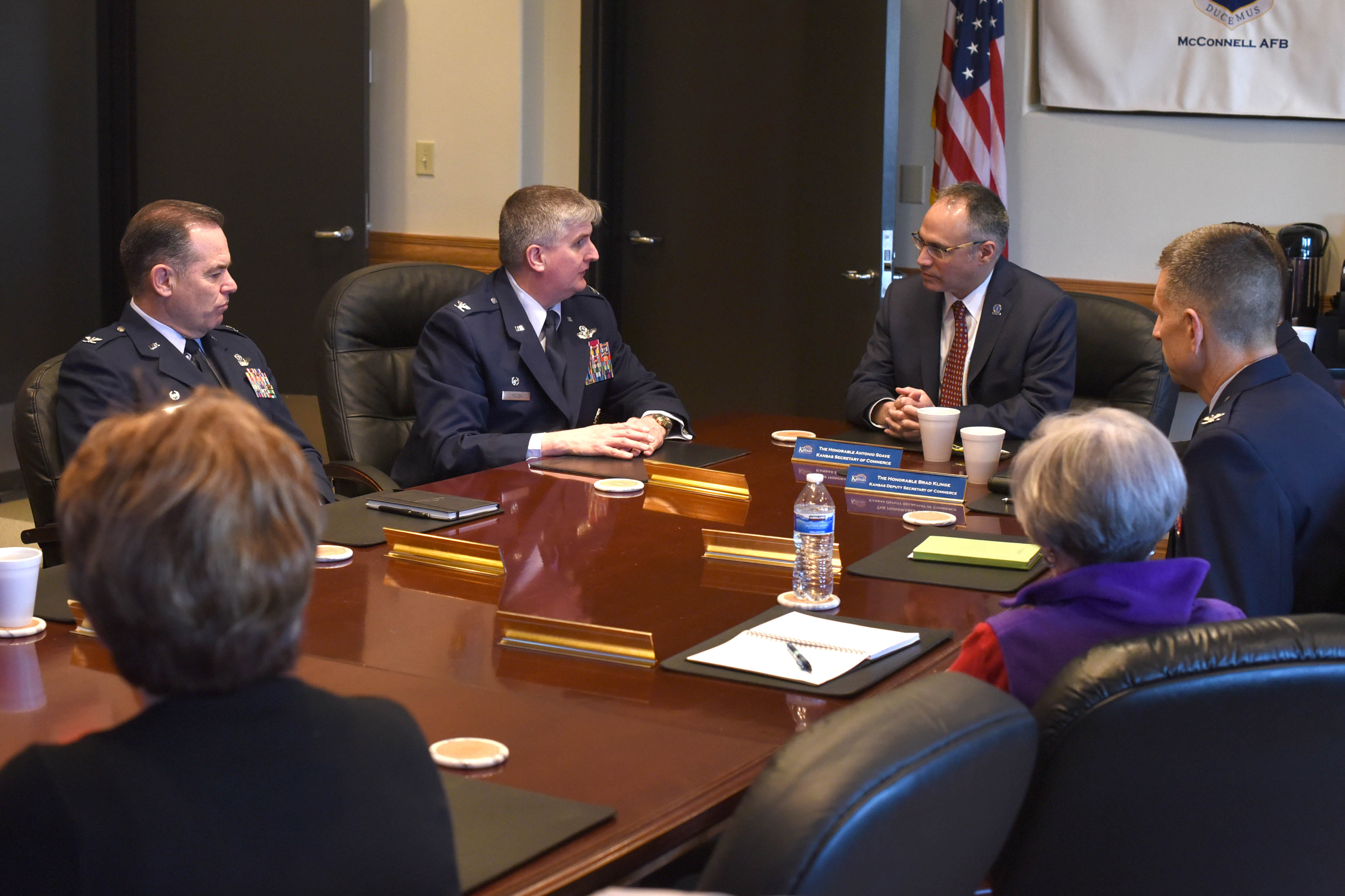 McConnell partners with Kansas Secretary of Commerce