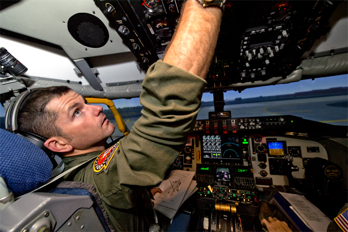 Flight simulator changes the way aircrew train > Grissom Air Reserve ...