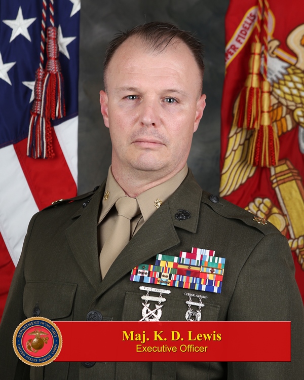 Major Kevan D. Lewis > 1st Marine Logistics Group > Leaders