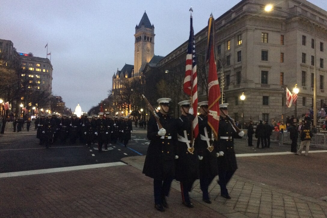 Military Participates in 58th Presidential Inauguration