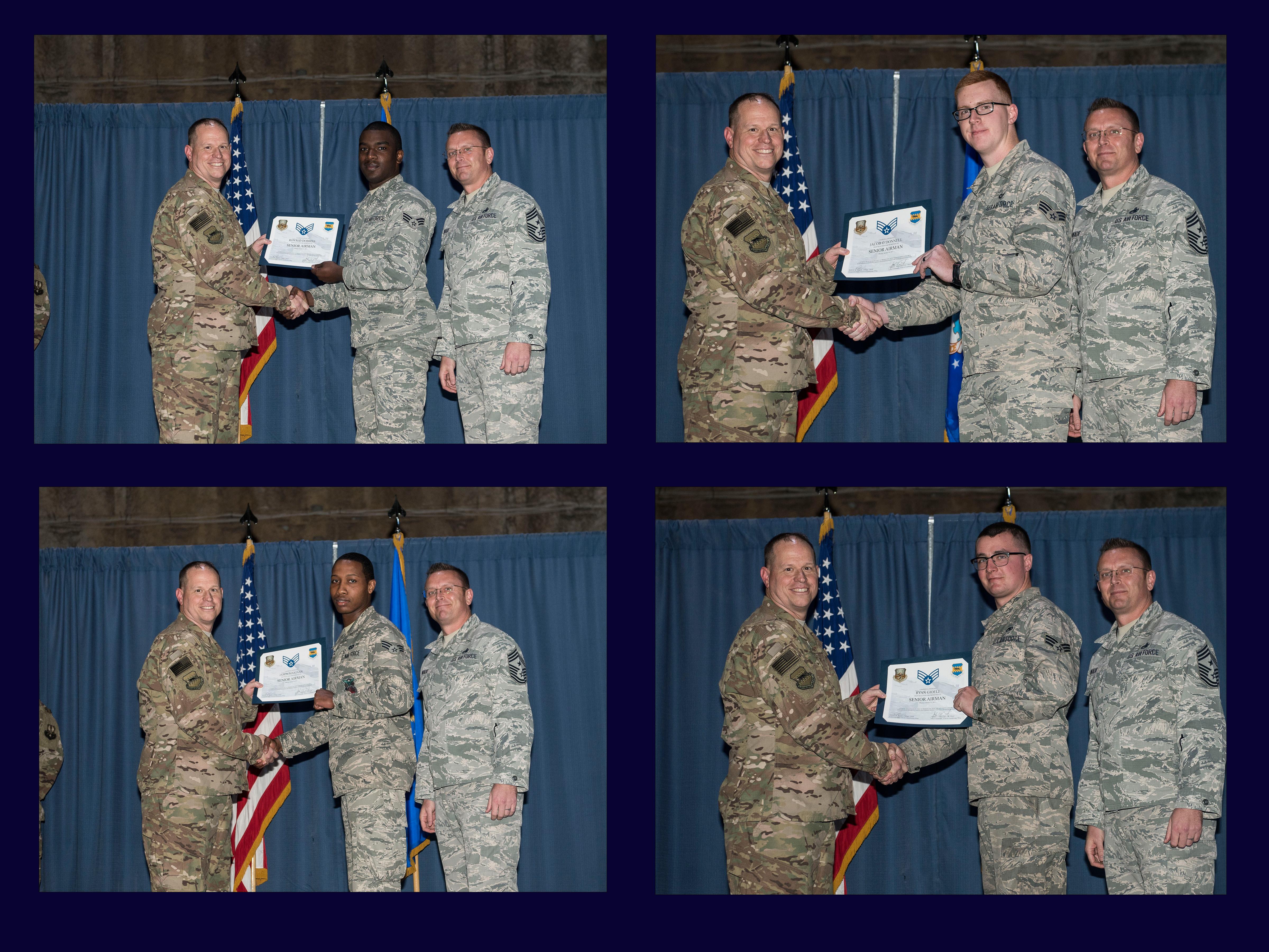 The 332nd Air Expeditionary Wing congratulates newest promotees