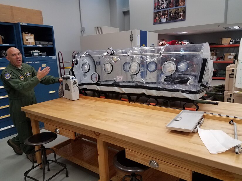 AFLCMC lab certifies medical equipment for U.S. Air Force aircraft ...