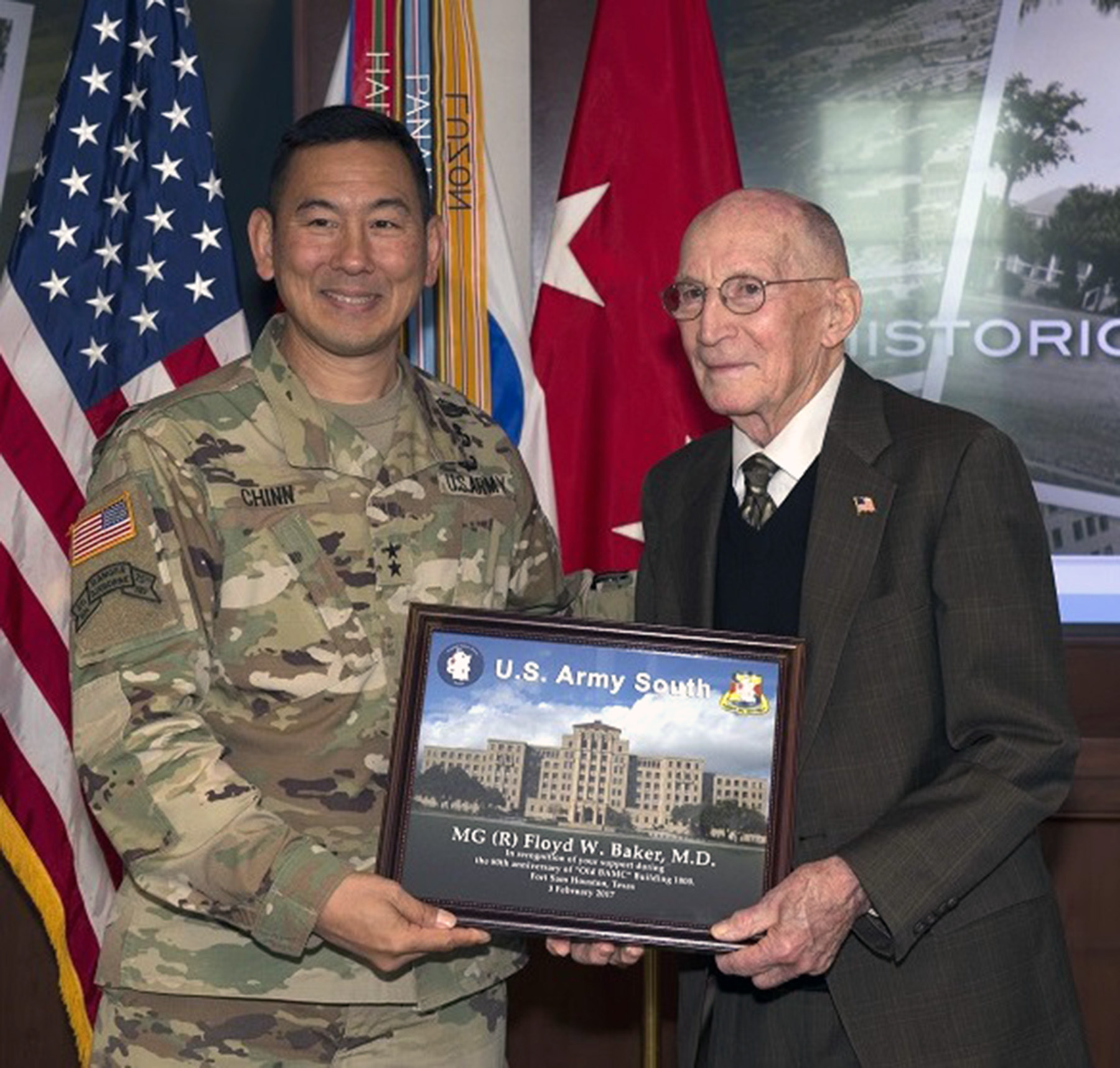 U.S. Army South honors ‘Old BAMC’ > Joint Base San Antonio > News