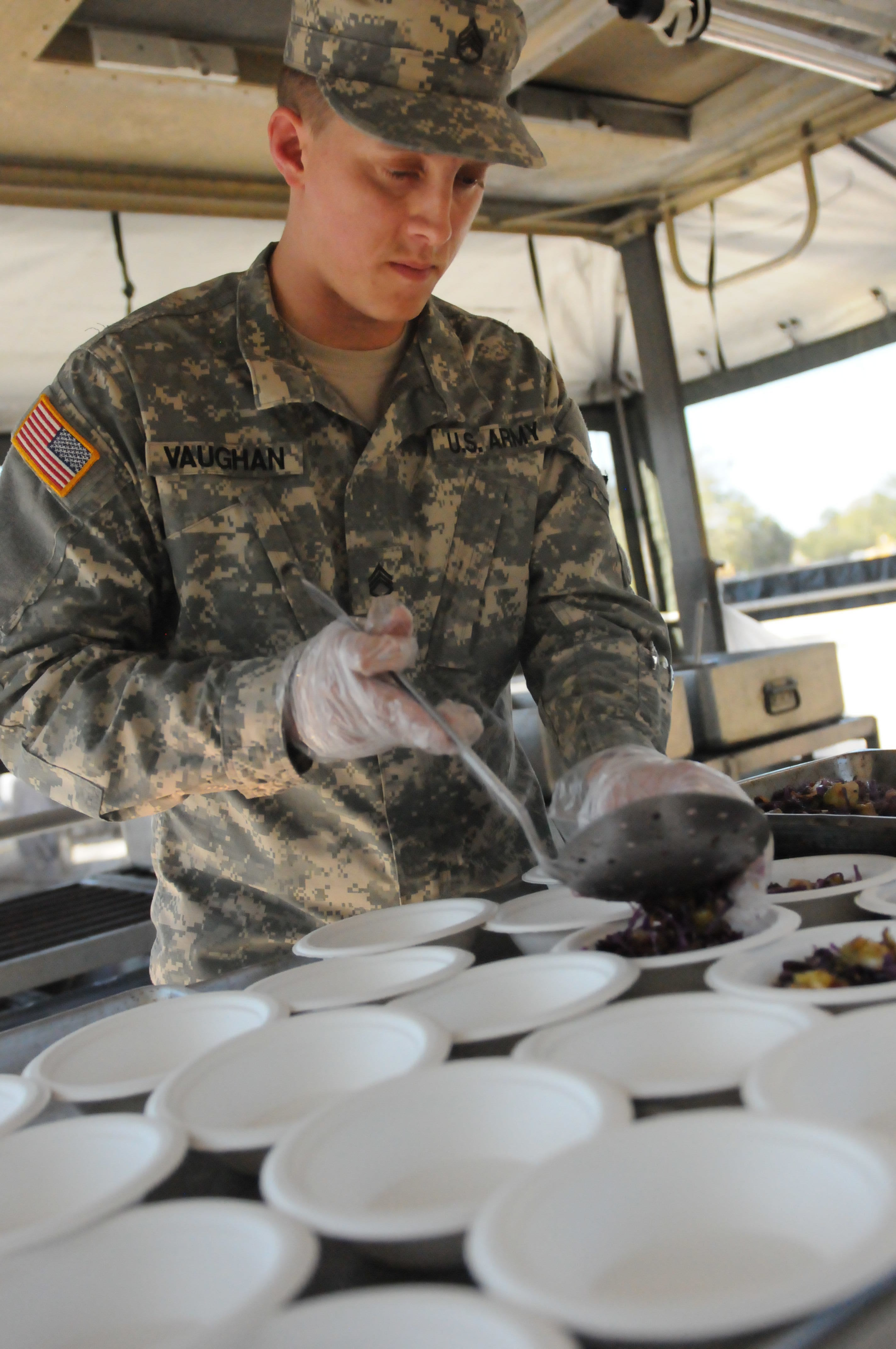 Reaching Soldiers’ Hearts Through Their Stomachs