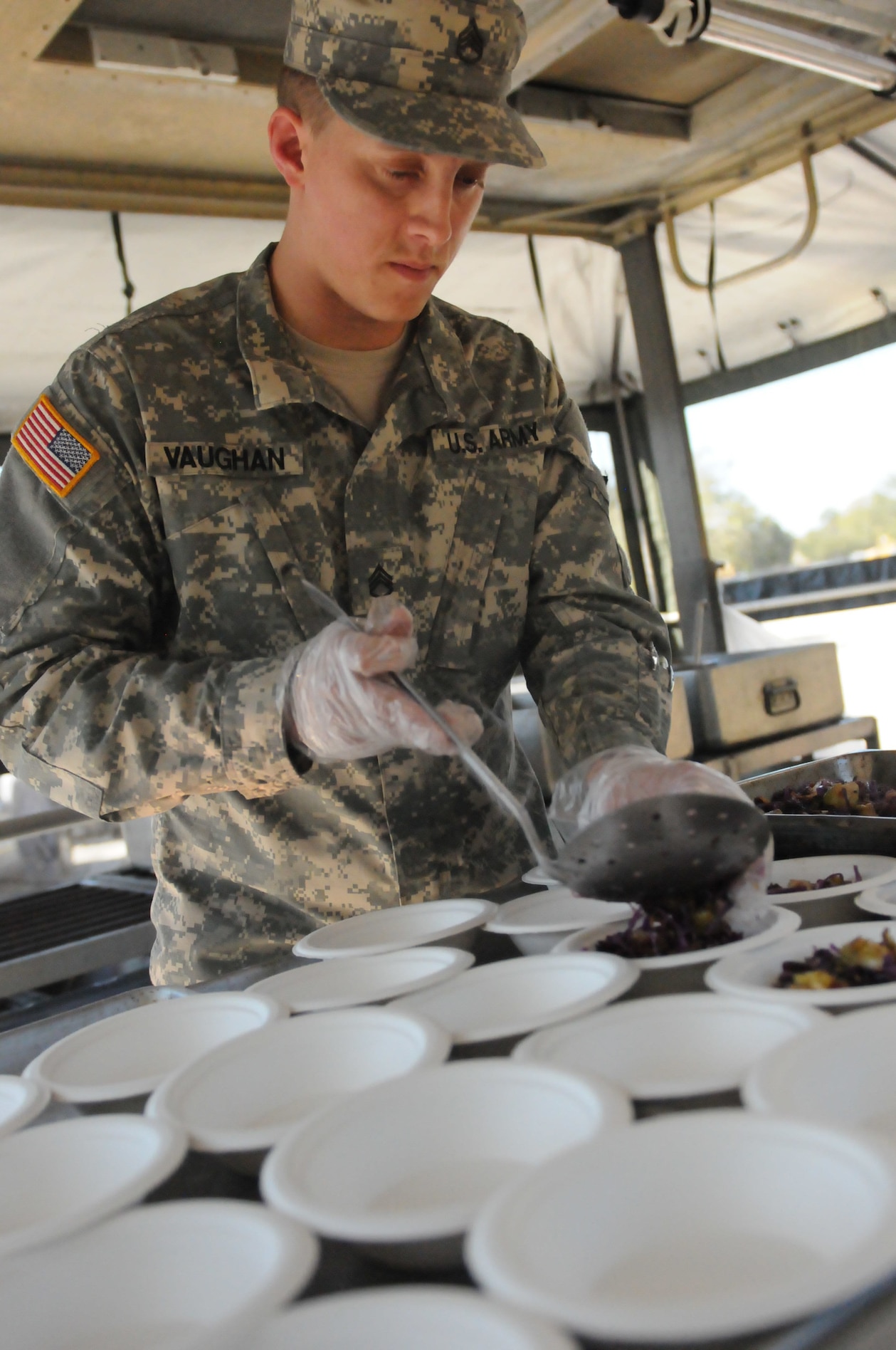 Reaching Soldiers’ Hearts Through Their Stomachs
