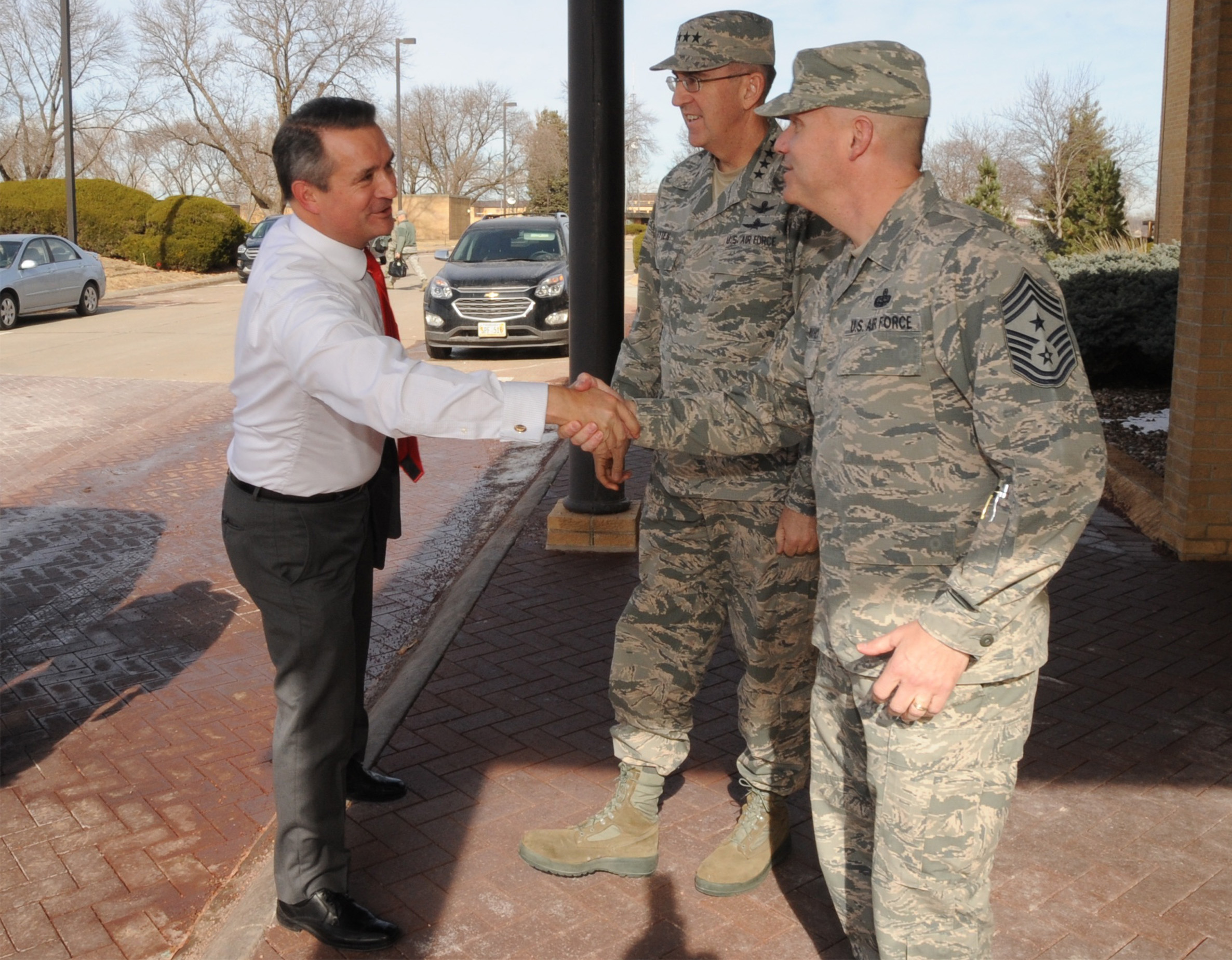 USSTRATCOM welcomes Rep. Don Bacon