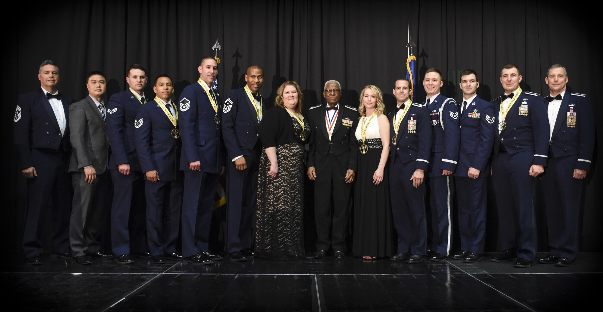 Standout Airmen awarded at annual banquet > 419th Fighter Wing ...