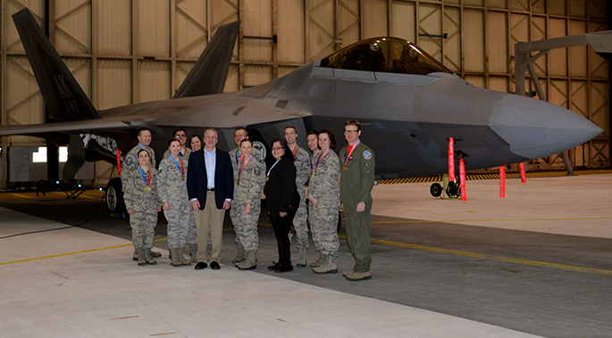 477 FG honors annual award winners > 477th Fighter Group > Article Display