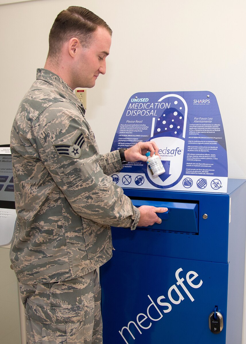 MedSafe ensures safe disposal of medications > Hanscom Air Force Base ...