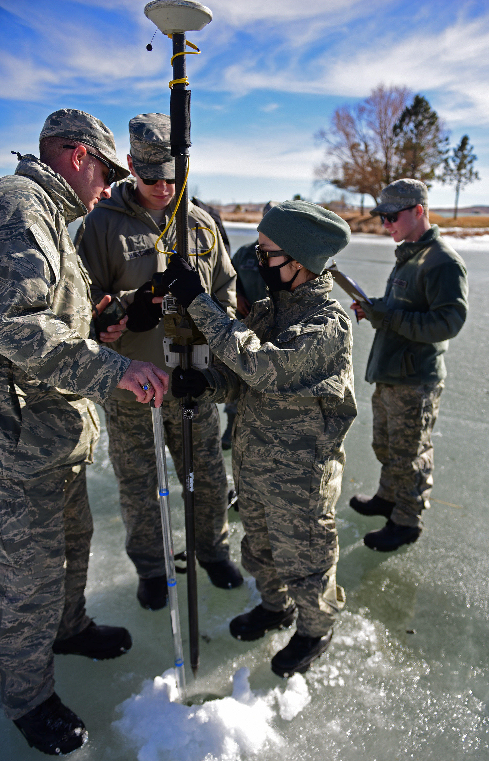 CES Airmen walk on water > Ellsworth Air Force Base > Article Display