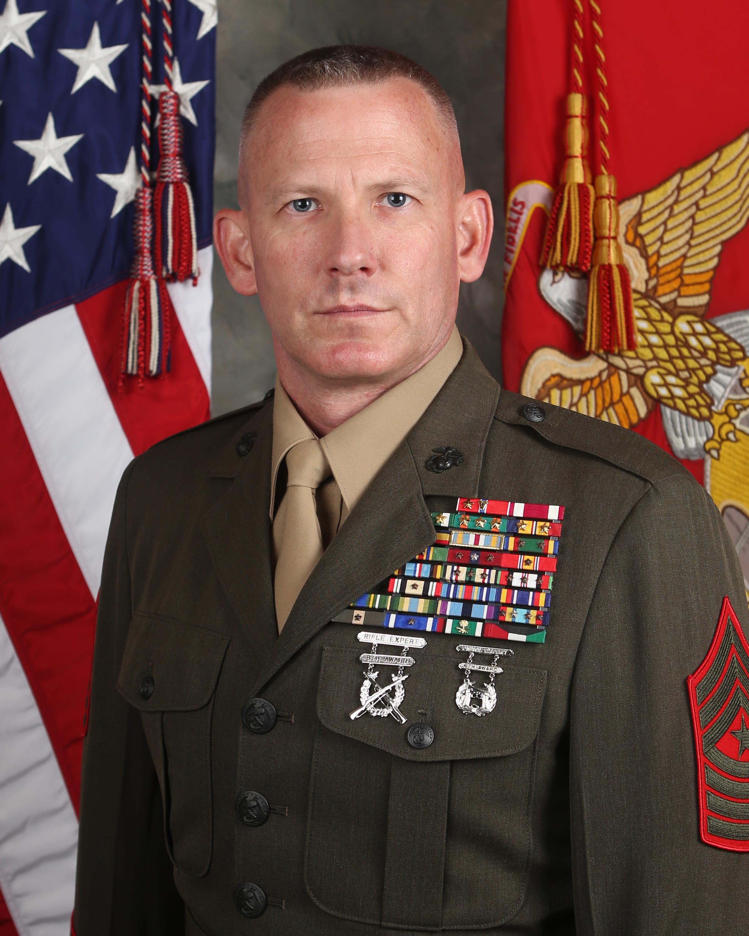 Sergeant Major William T. Sowers > 1st Marine Division > Leaders
