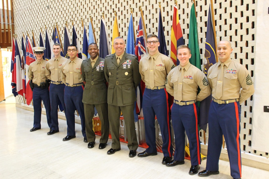 Lt. Gen. Wissler visits MSG detachment in Oslo, Norway