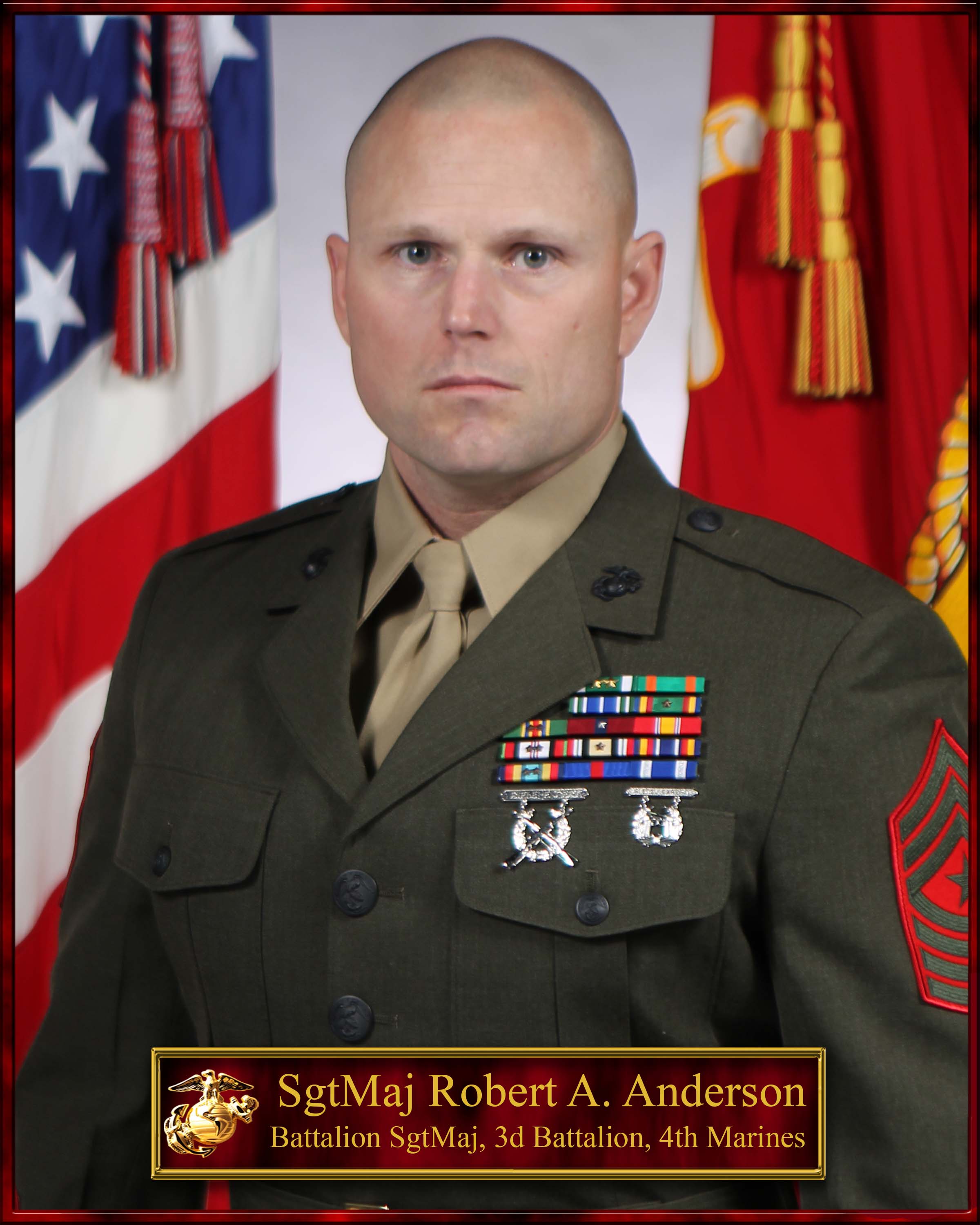 SgtMaj Robert A. Anderson > 1st Marine Division > Leaders
