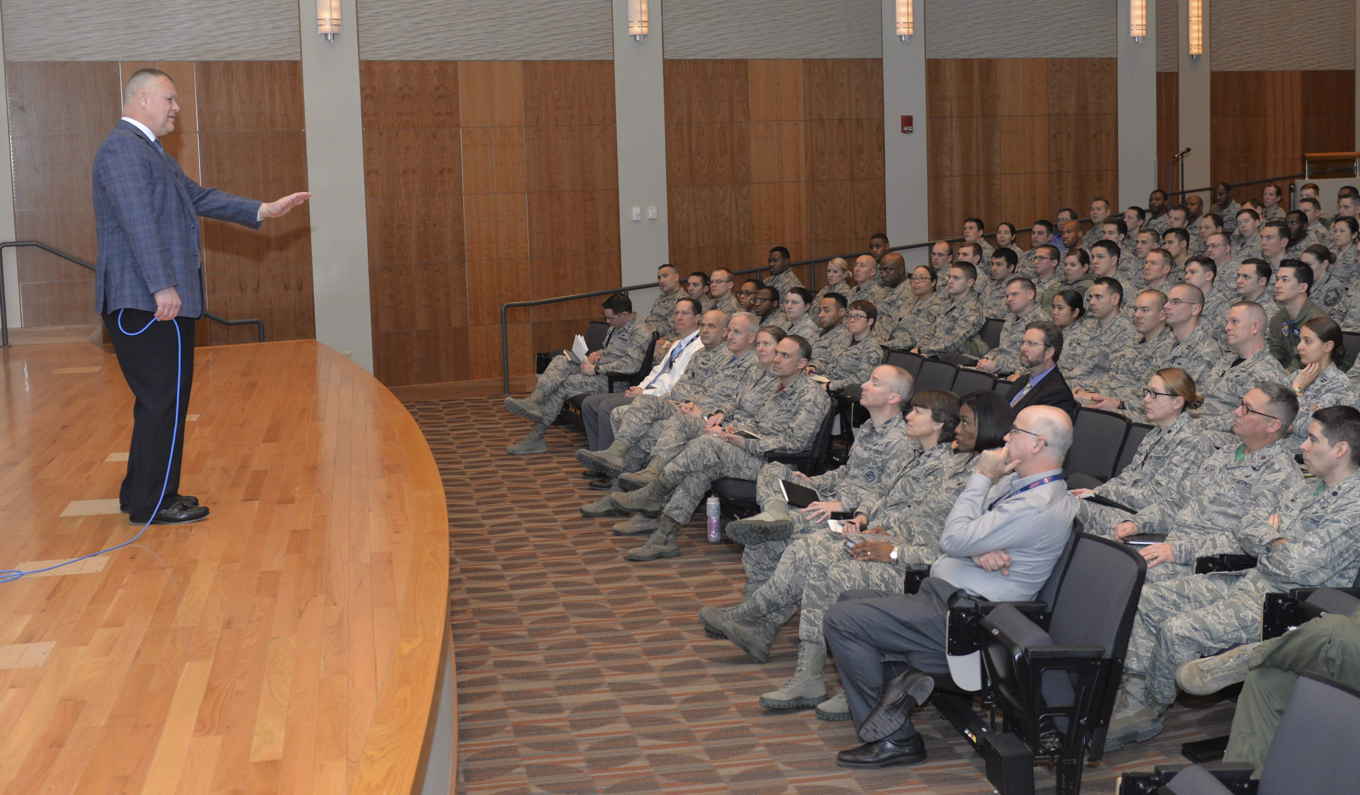 Chief Roy visits NASIC > National Air and Space Intelligence Center ...