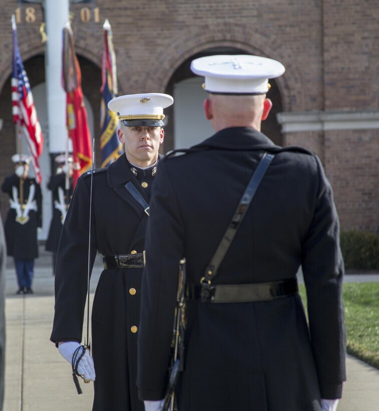 Farewell Tribute Parade for the Honorable Ray Mabus