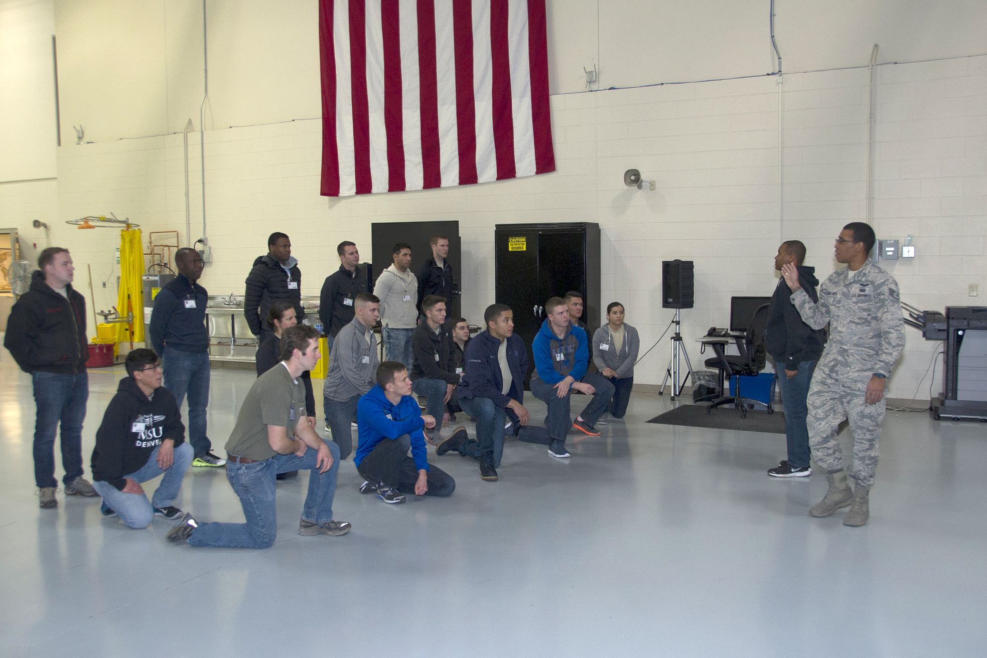 Delayed Enlistment Program prepares trainees for BMT > 310th Space Wing ...