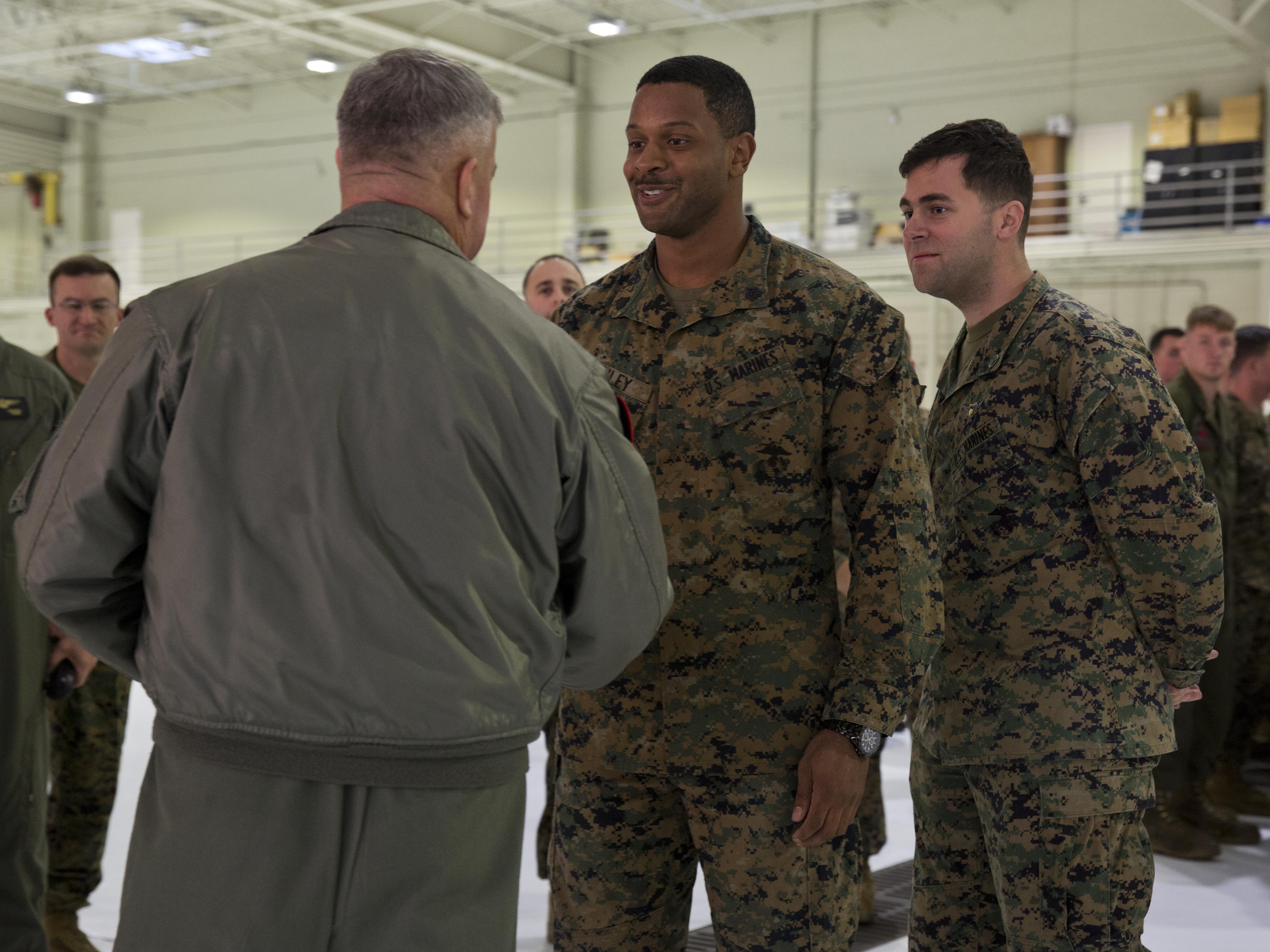 ACMC Visits Marine Corps Air Station Miramar