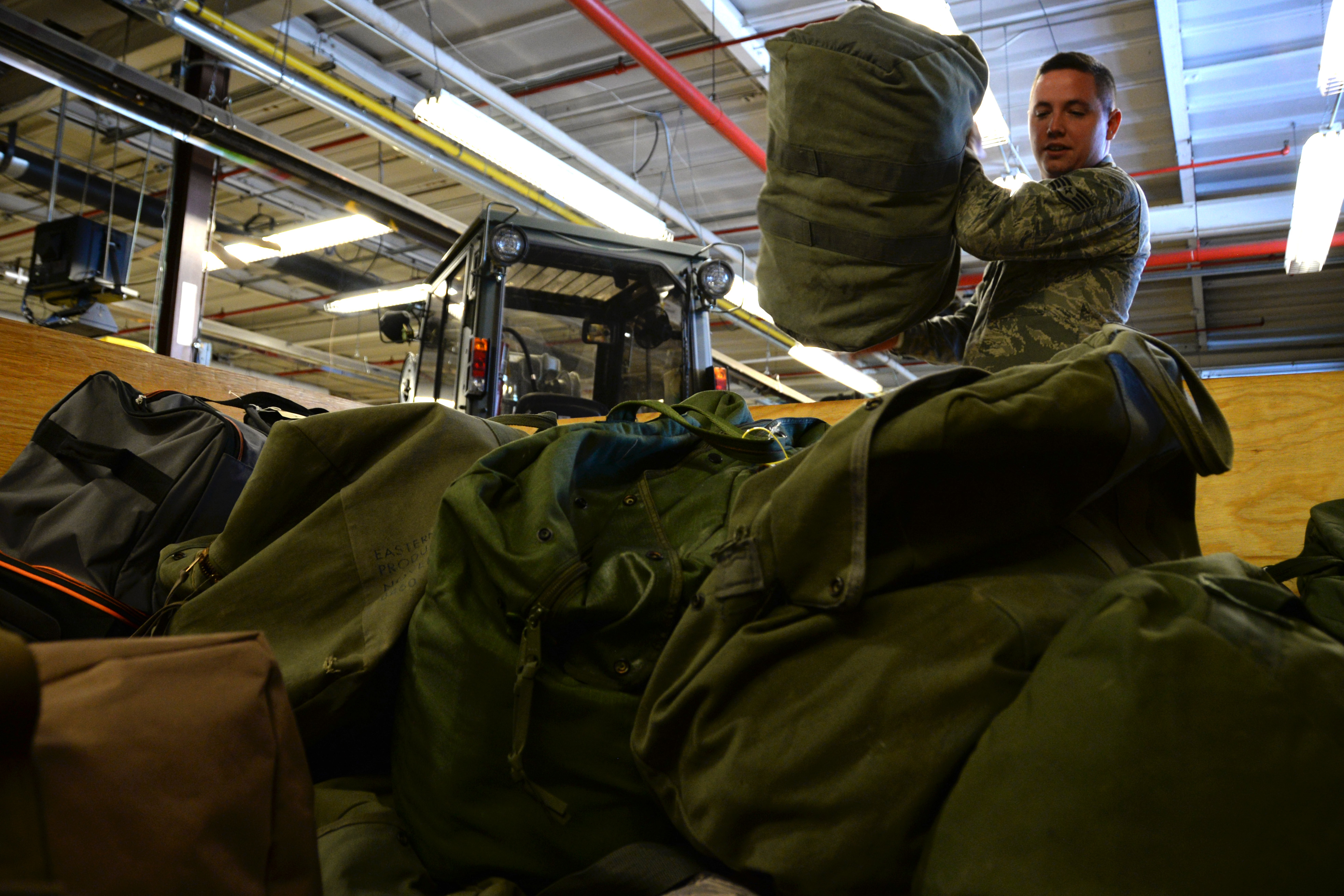 181st IW packs up to ship out during Mobilization Exercise