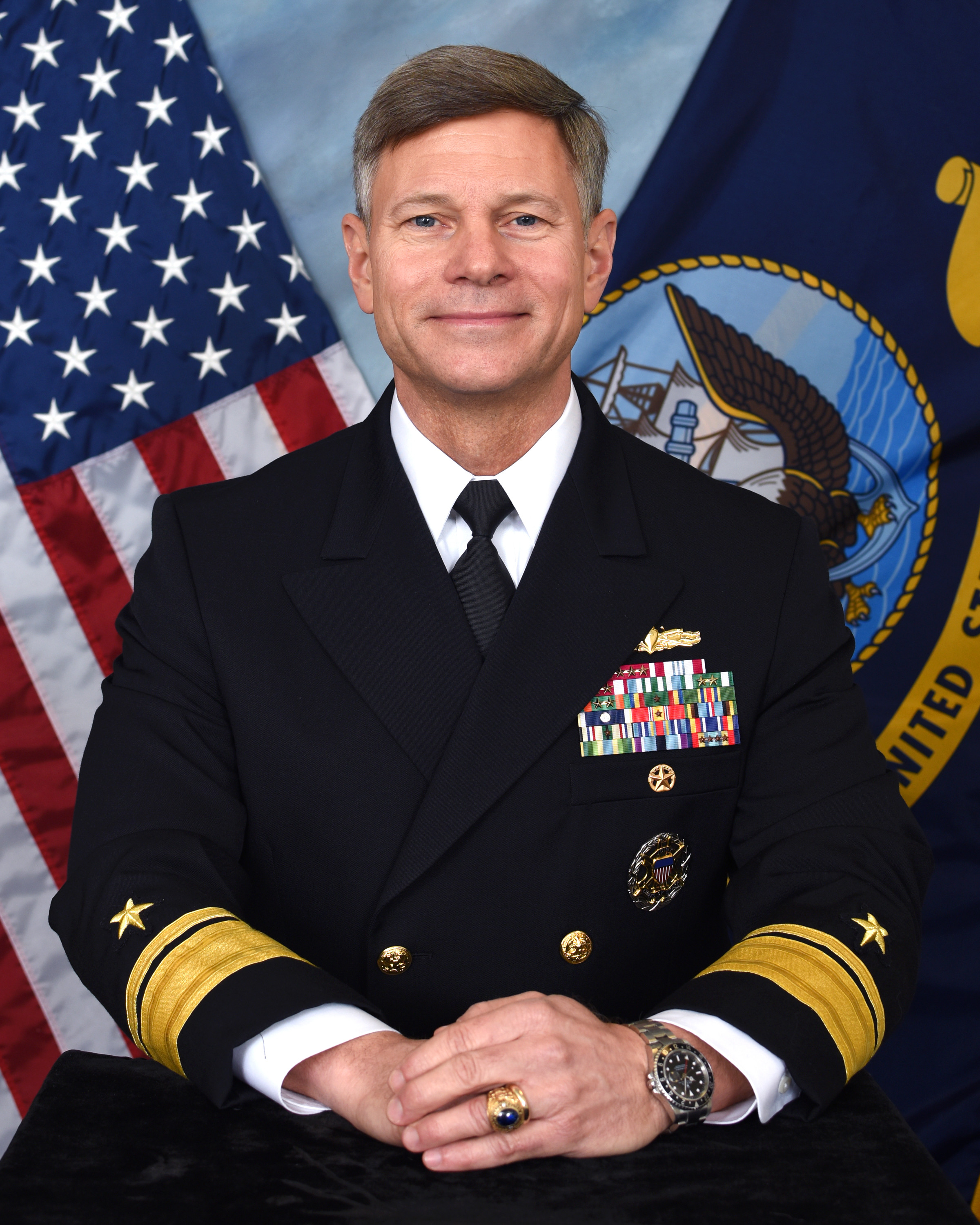 Rear Admiral James Loeblein > United States Navy > BioDisplay