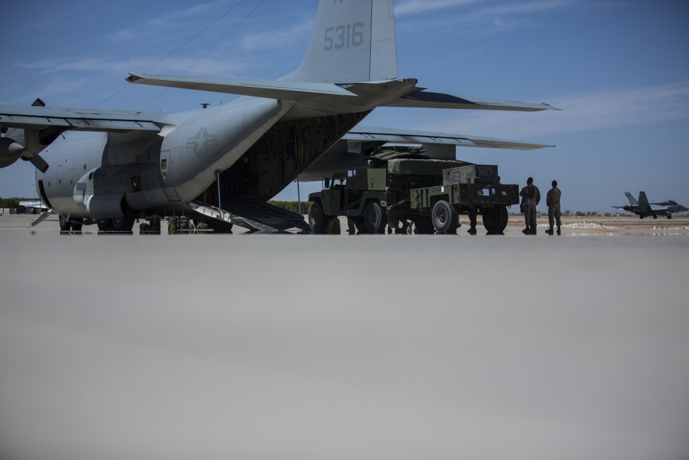 VMGR 452 at WTI Yuma