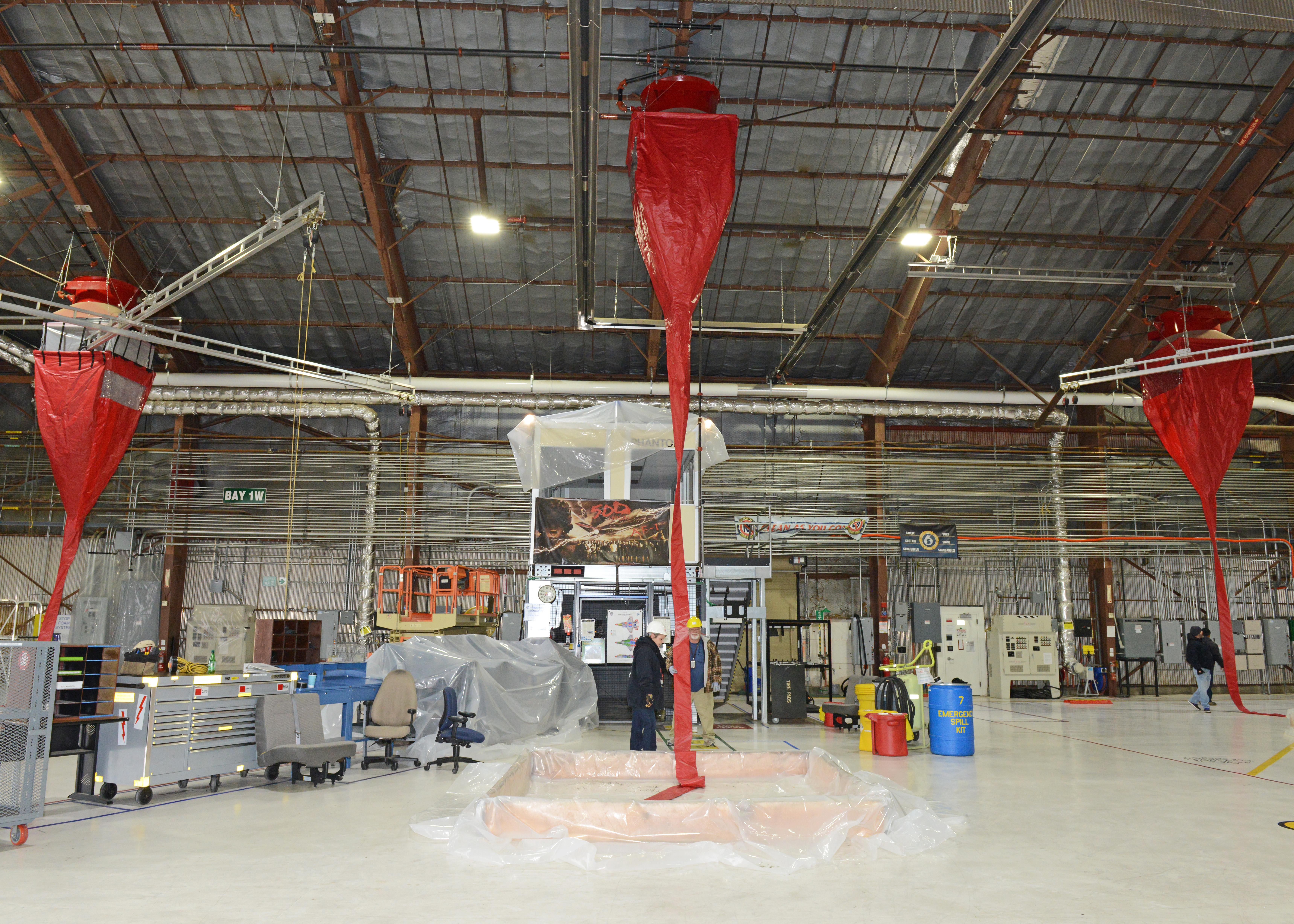 New funnel system drastically reduces cost in fire suppression test at ...