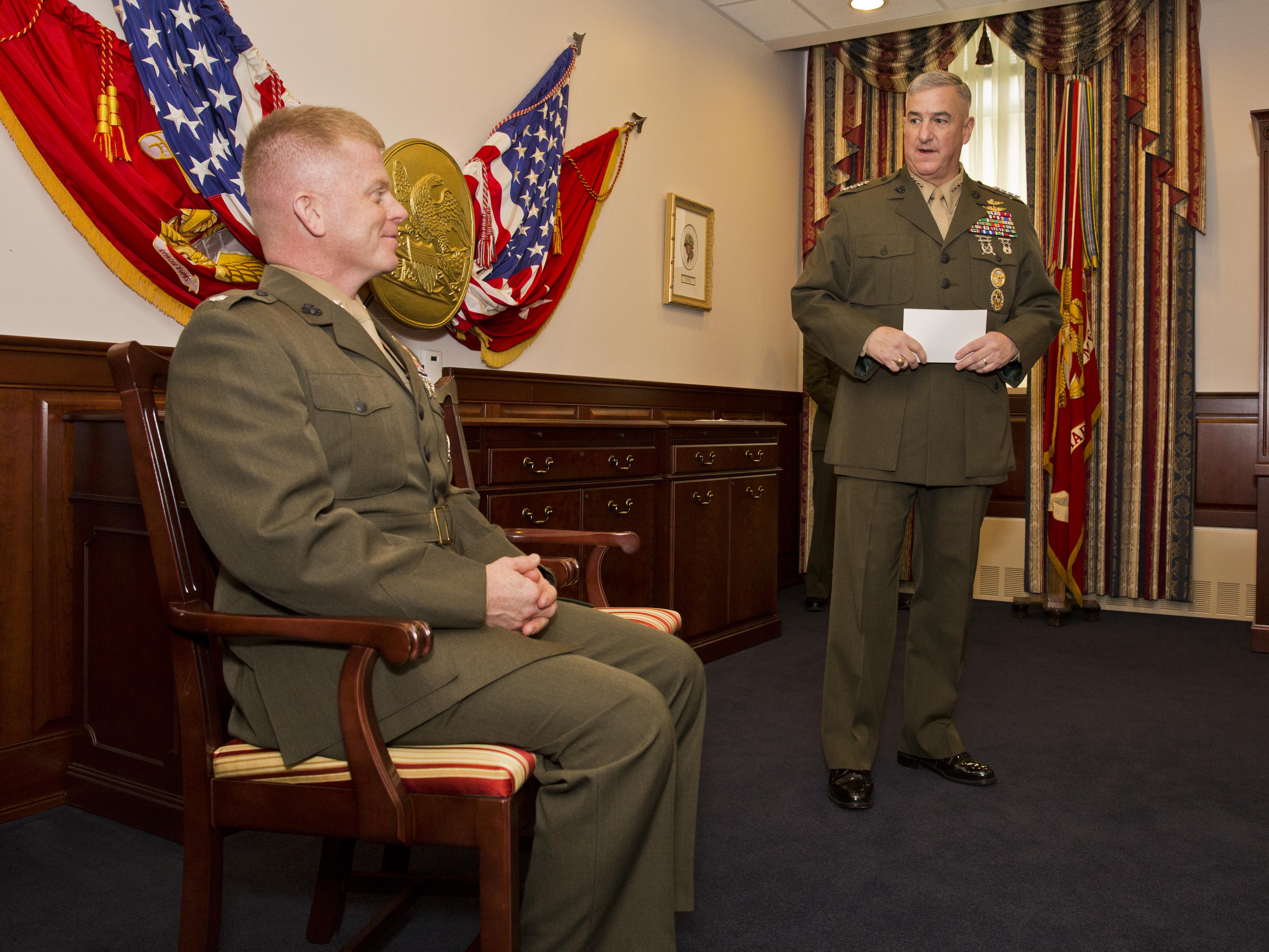 Lt. Col. Brian G. McAvoy Promotion Ceremony