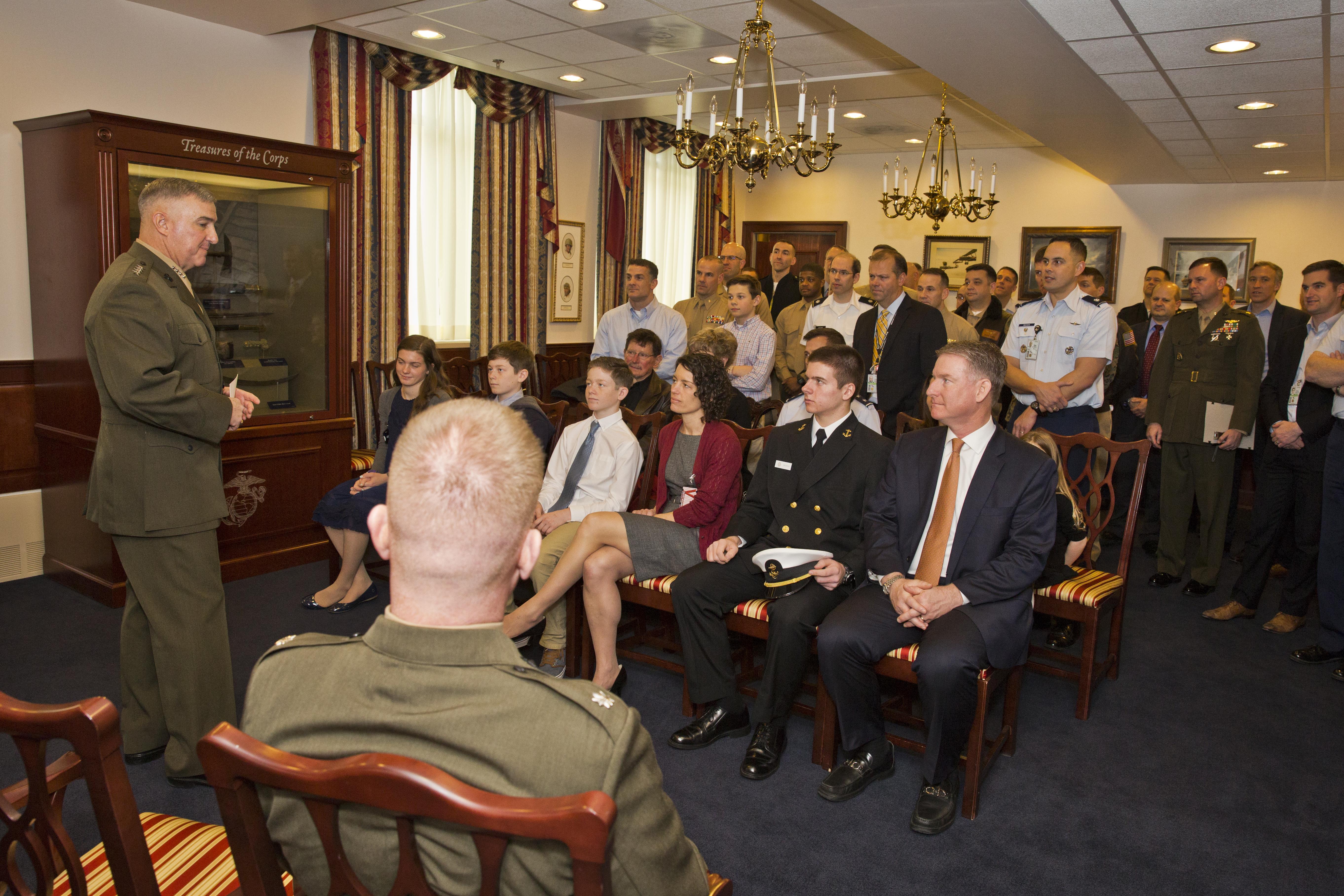Lt. Col. Brian G. McAvoy Promotion Ceremony
