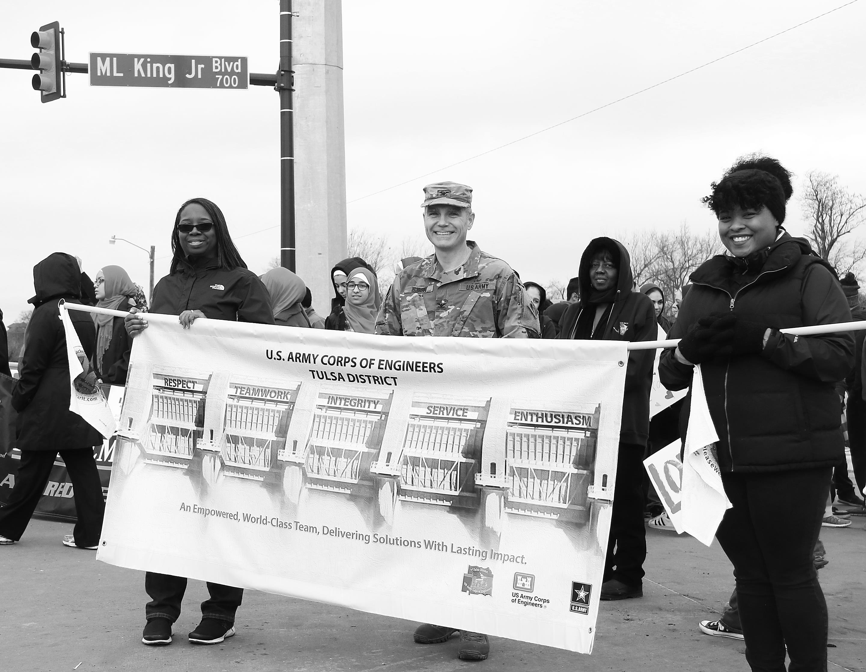 Tulsa District employees take part in 38th annual MLK day parade ...