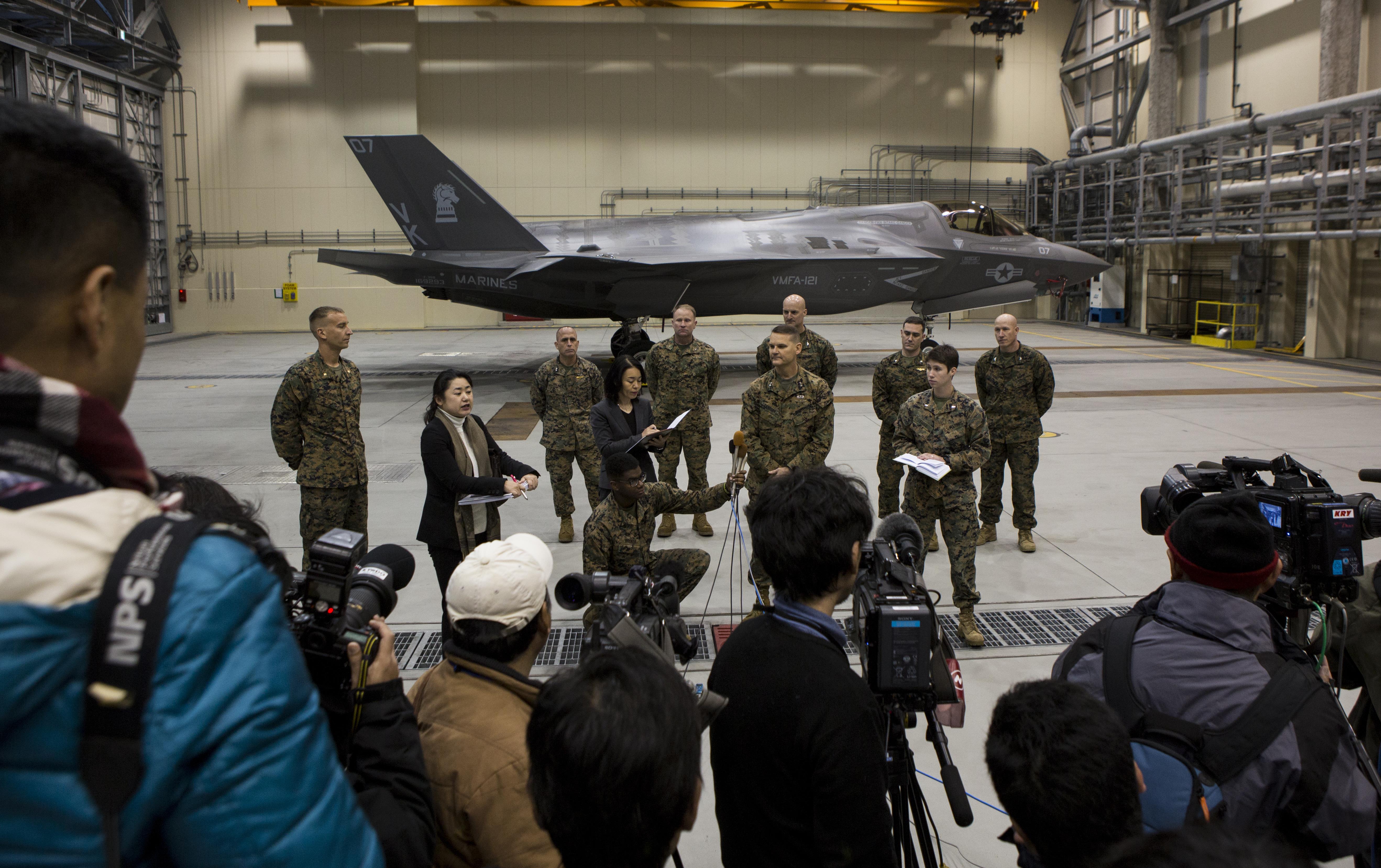VMFA-121 Welcoming Ceremony