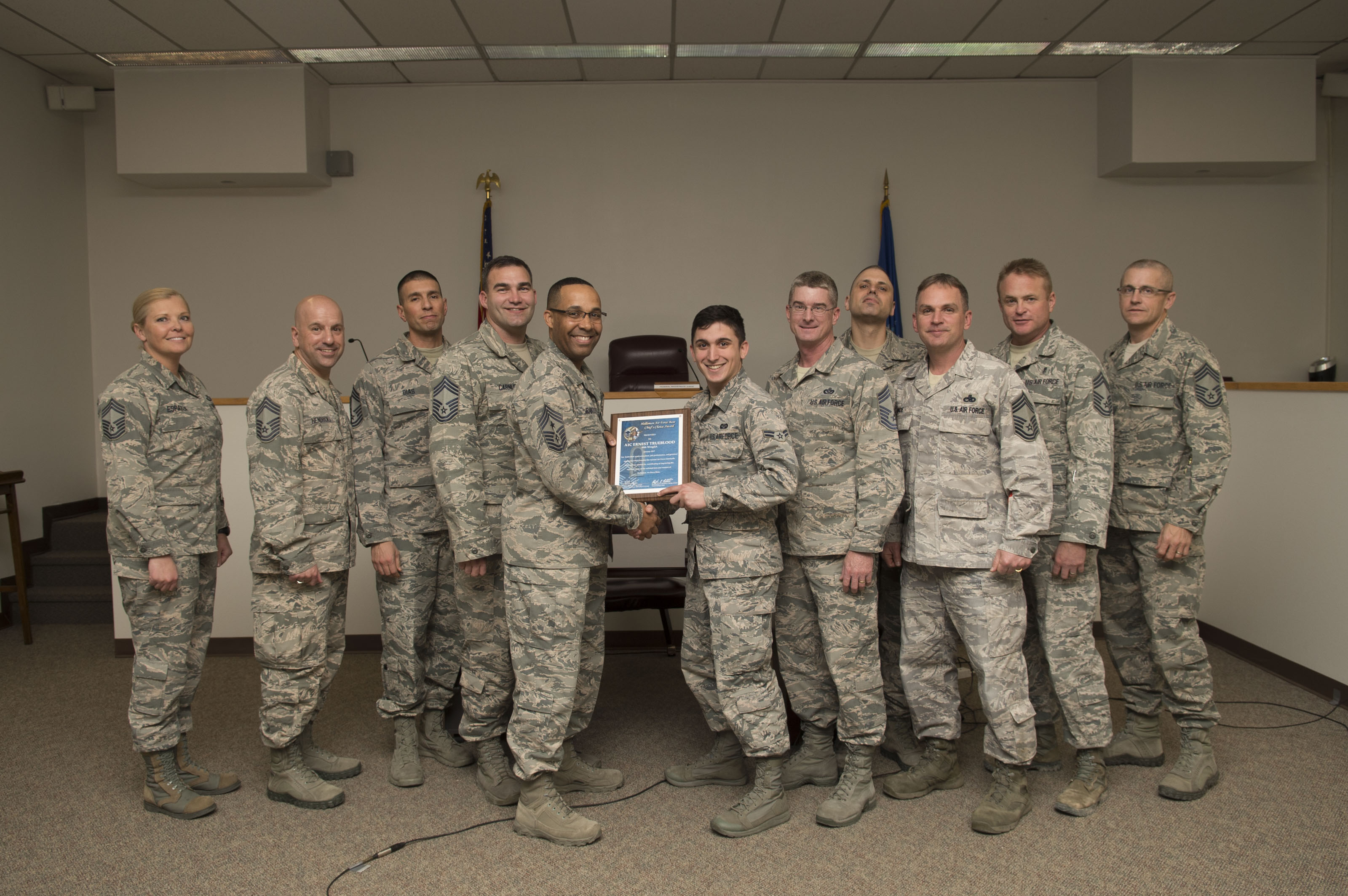 January 2017 Chief's Choice Award -- A1C Ernest Trueblood > Holloman ...