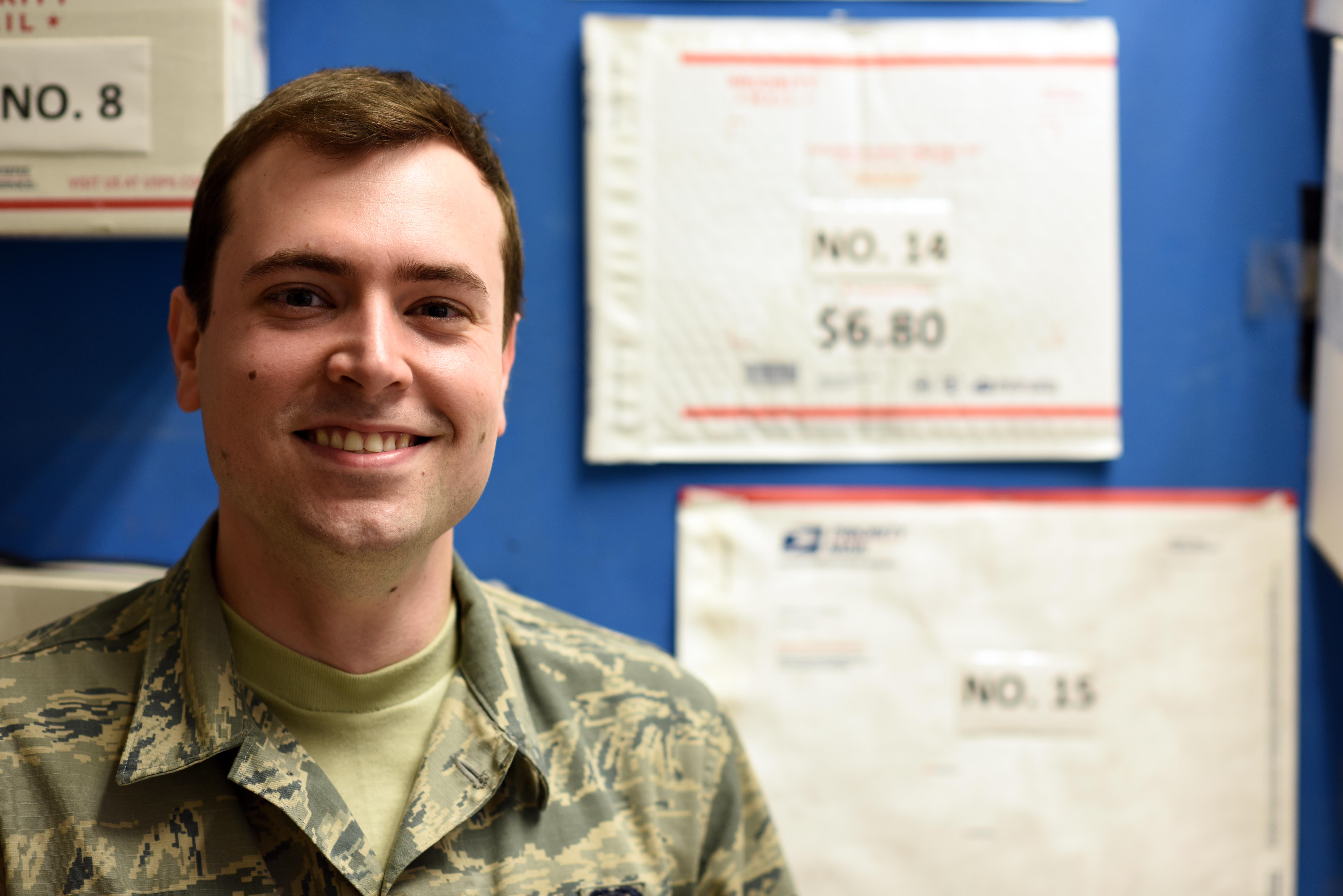 379th ECS post office Airmen push parcels > U.S. Air Forces Central ...