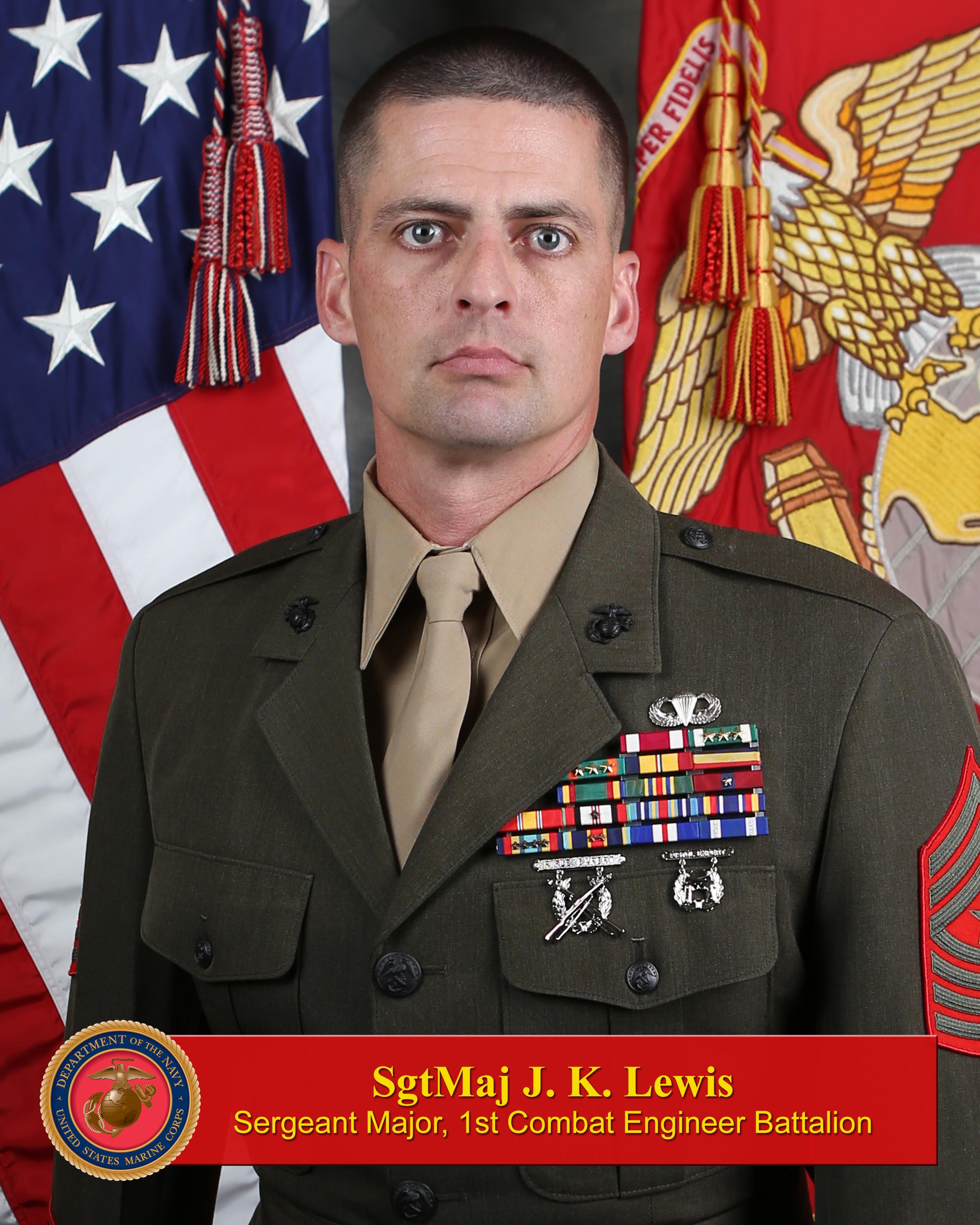 SgtMaj J. K. Lewis > 1st Marine Division > Leaders