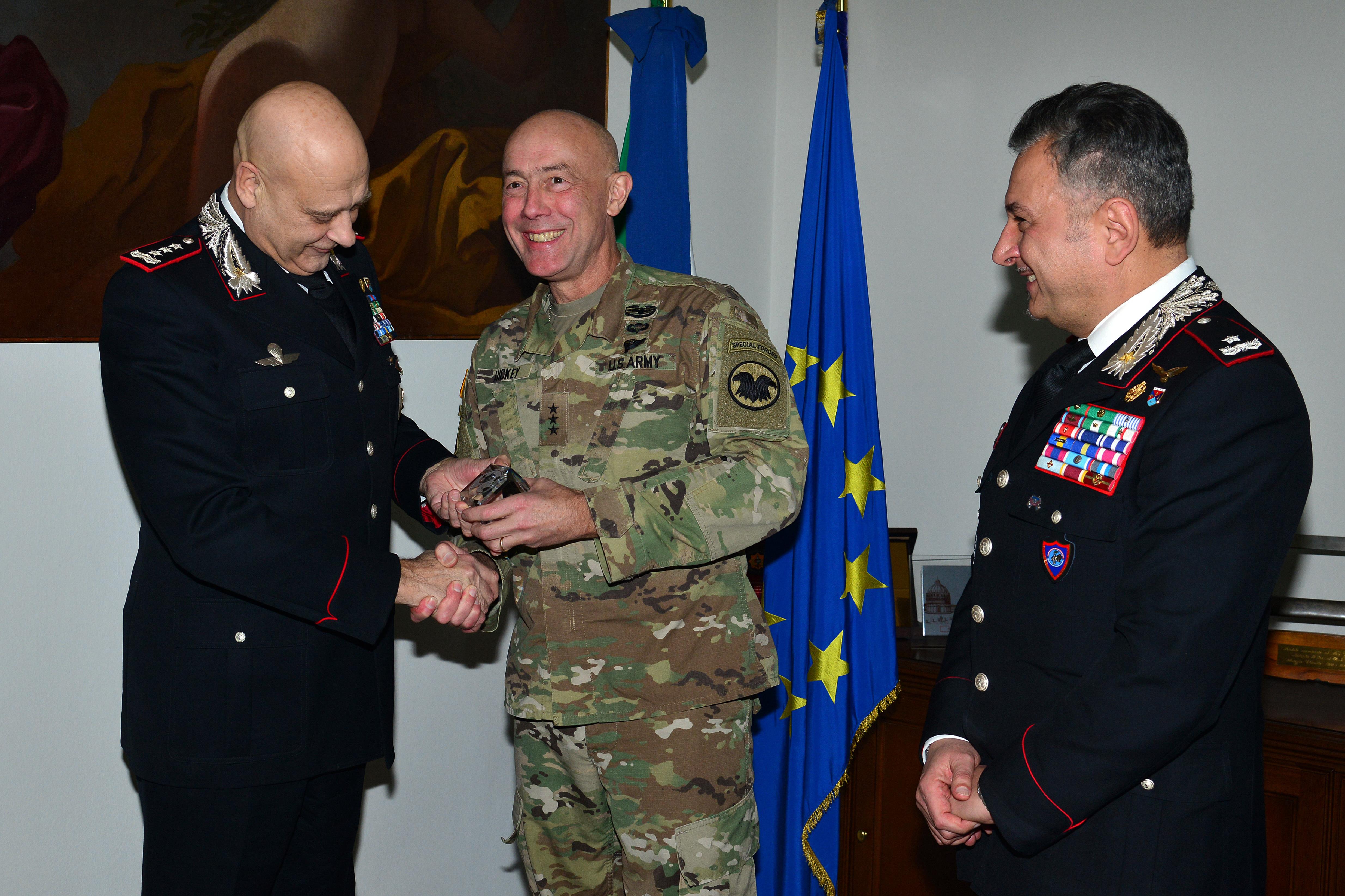 LTG Charles D. Luckey visits at Center of Excellence for Stability ...