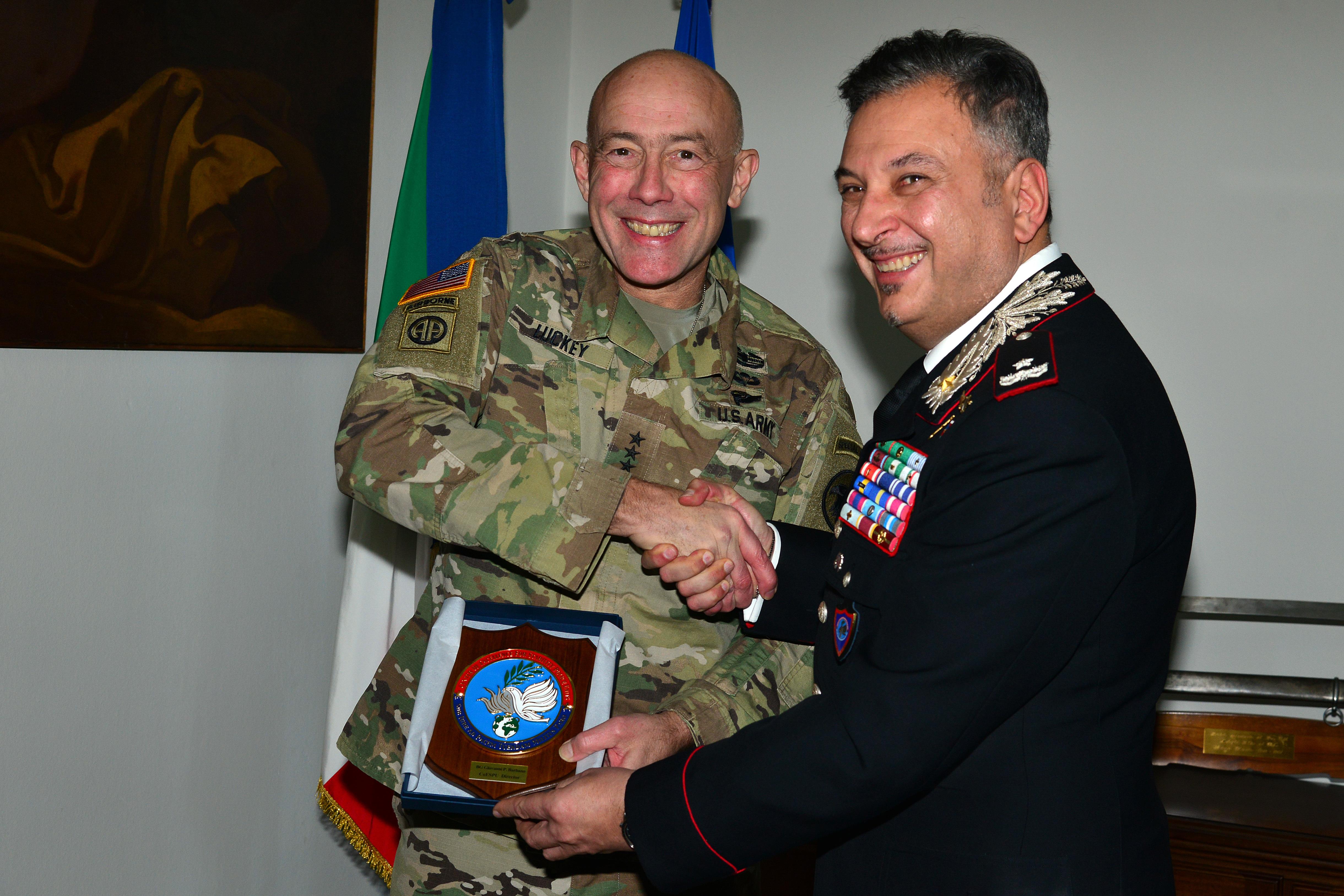 LTG Charles D. Luckey visits at Center of Excellence for Stability ...