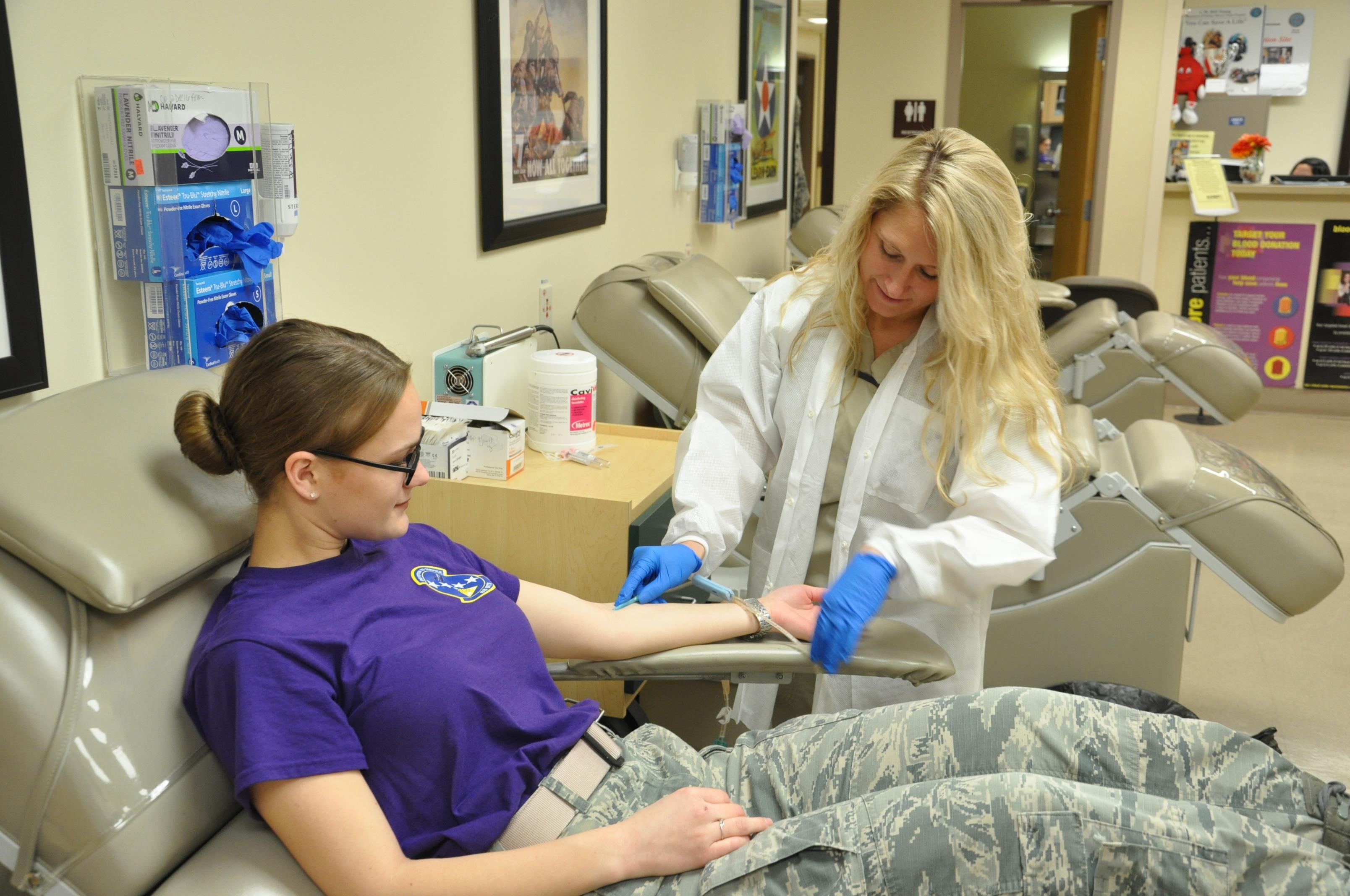 Wright-Patt's efforts are ongoing to meet blood donations quotas ...