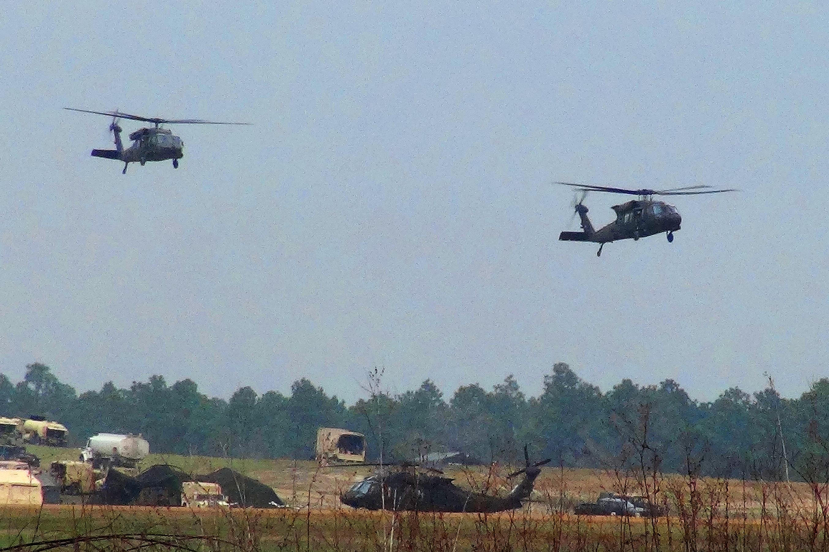 Black Hawk Flyover | U.S. Department of War
