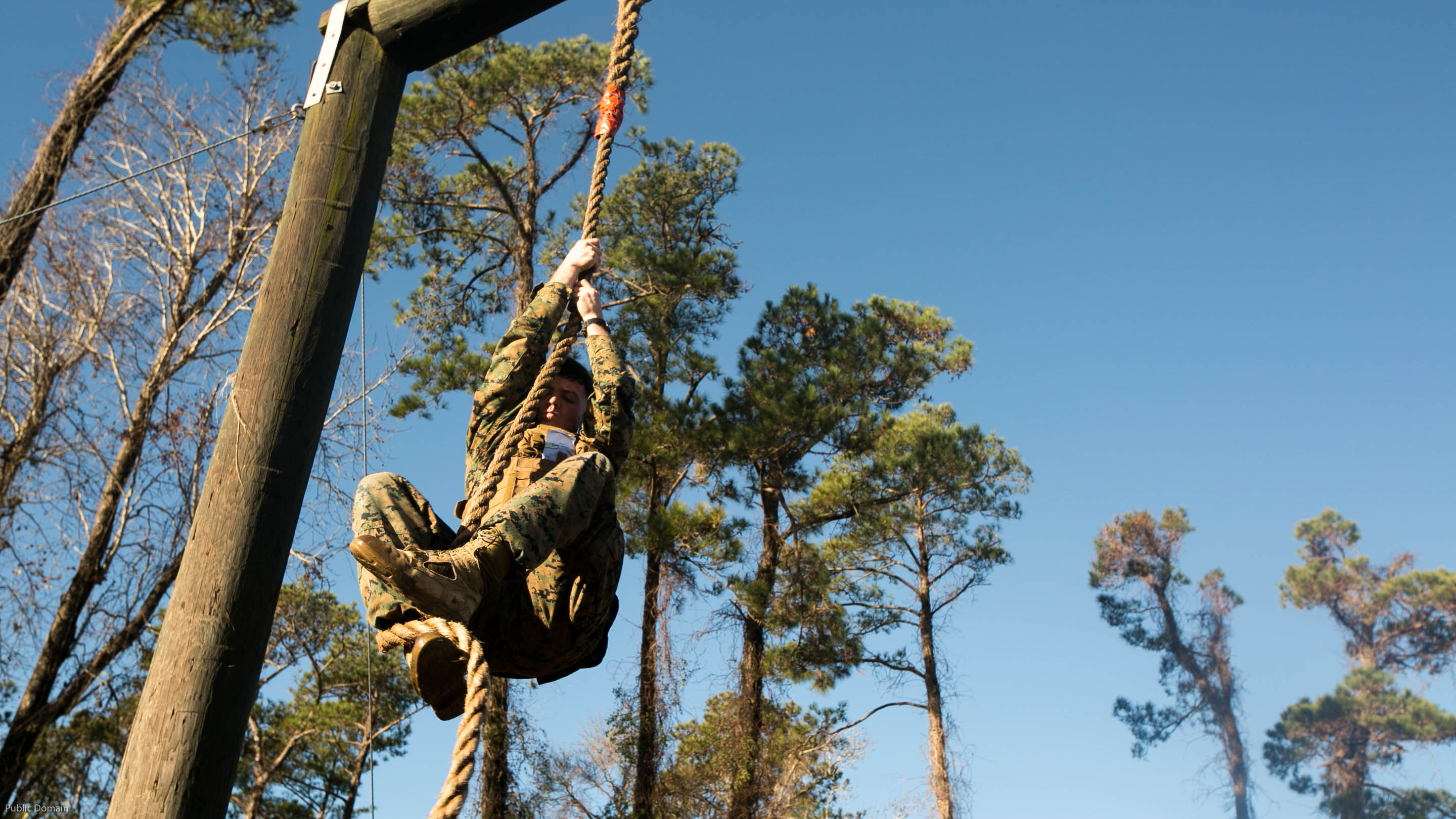 Army Rope Climb