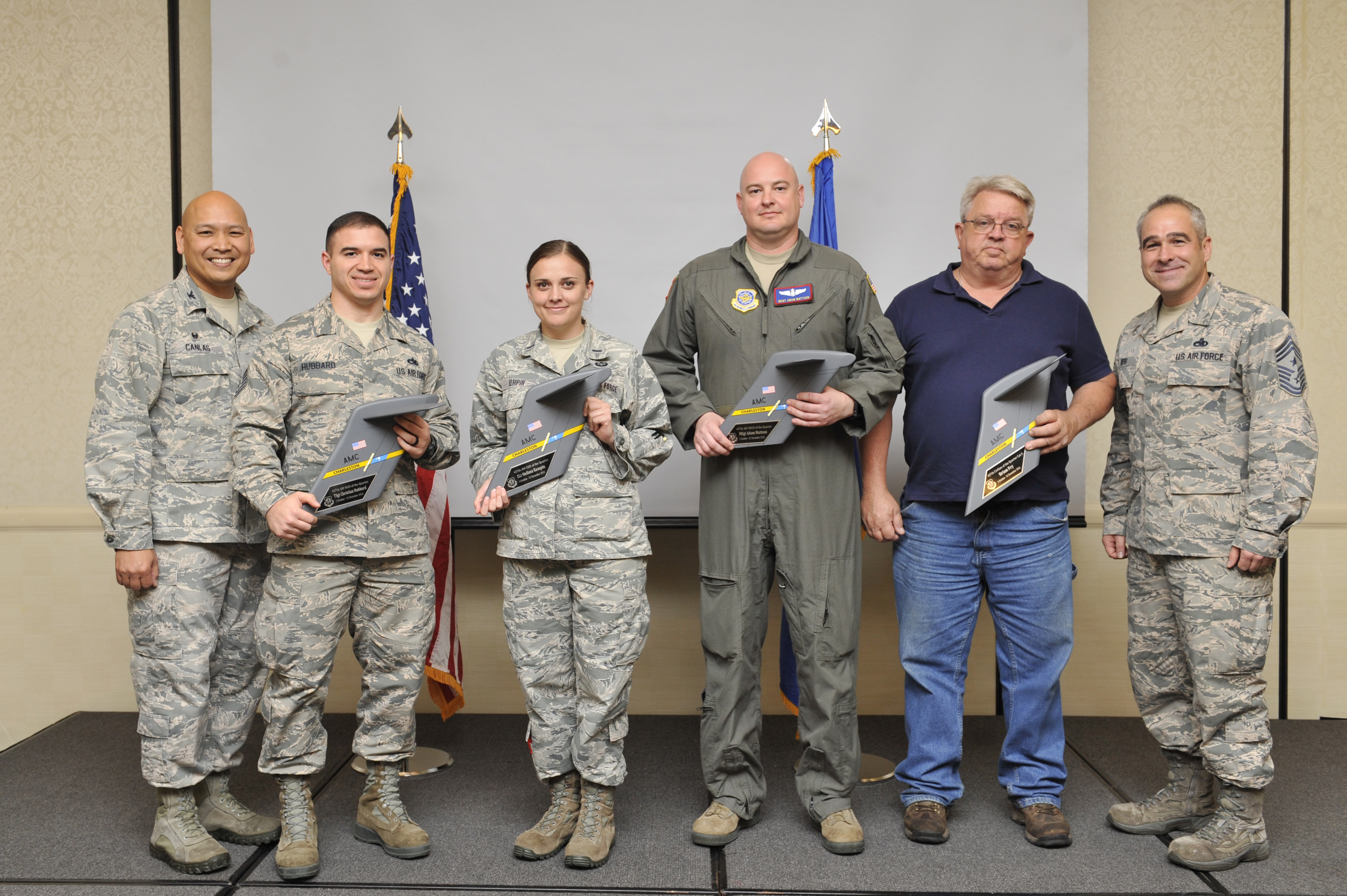 437th AW hosts 4th Quarter Awards Cermony, CC Call