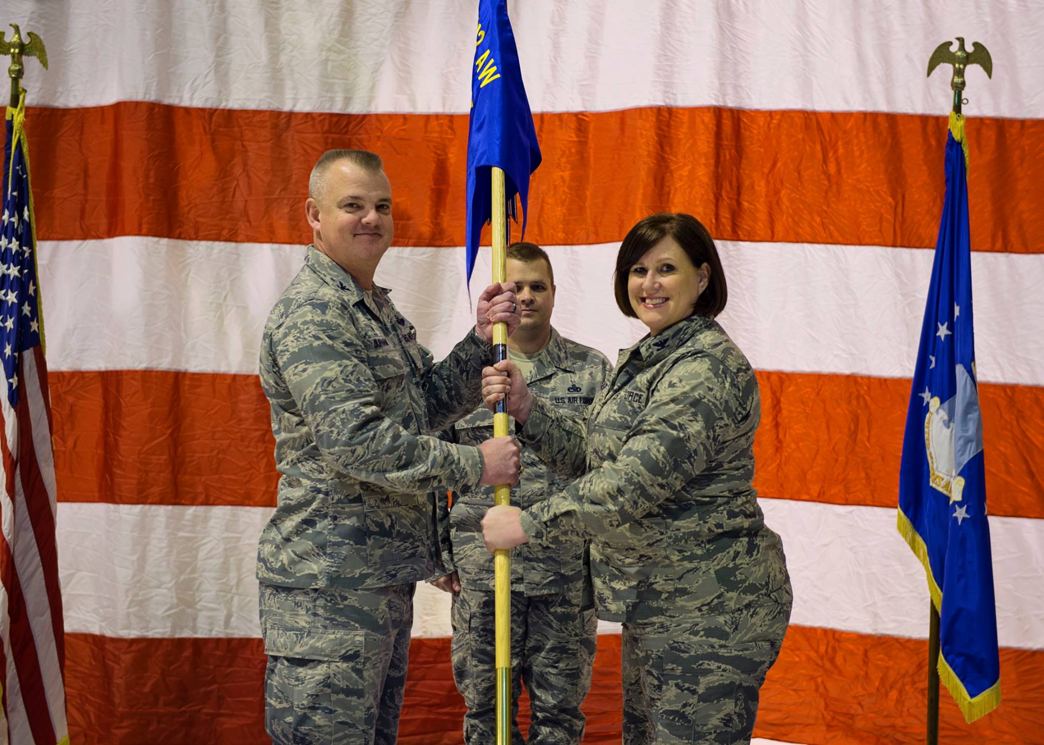 512th Maintence Group Assumption of Command > 512th Airlift Wing ...