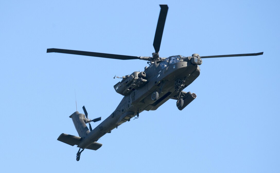 U.S. Army Apache helicopter
