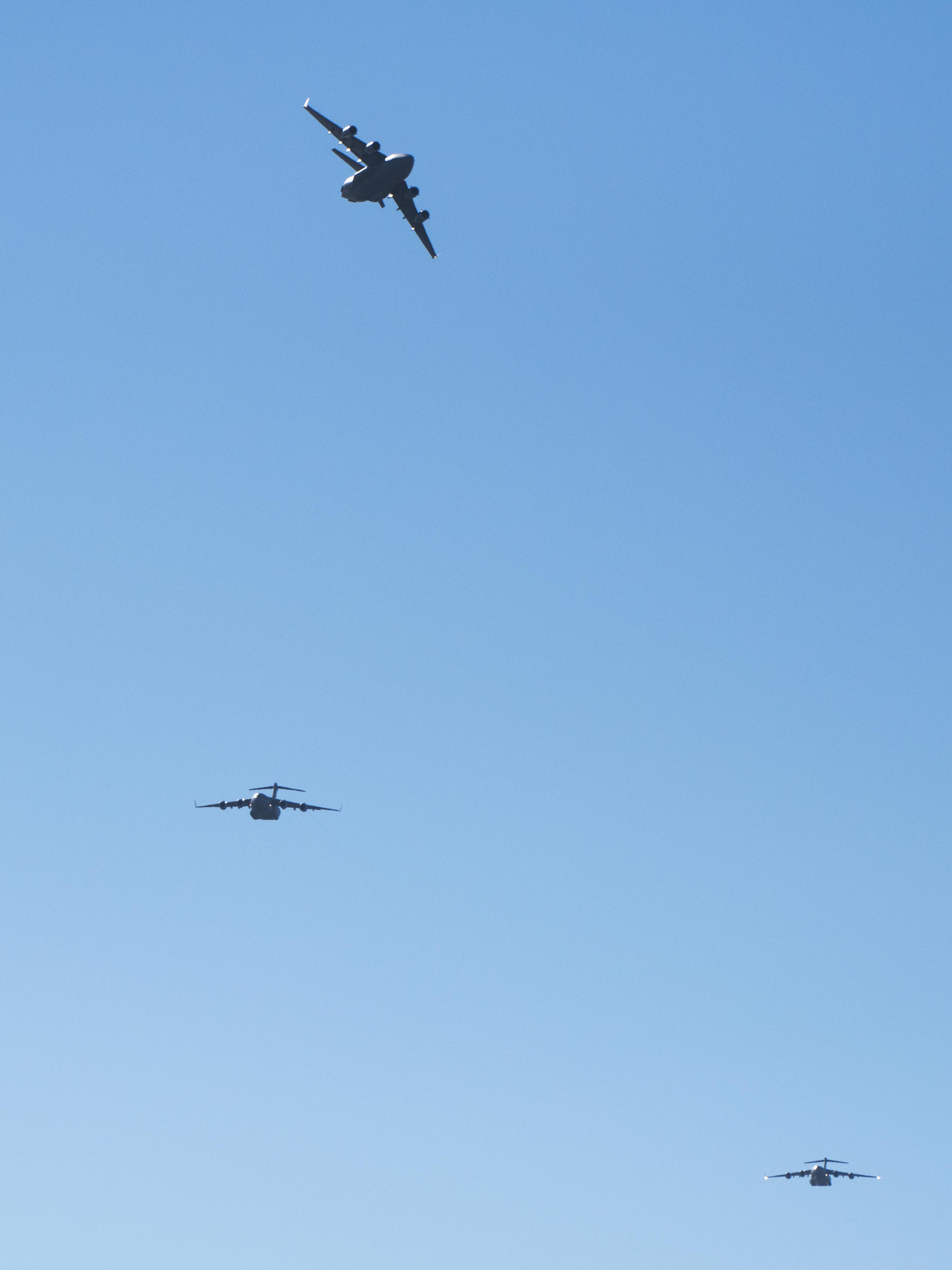 Military aircraft conduct flying operations > Travis Air Force Base ...