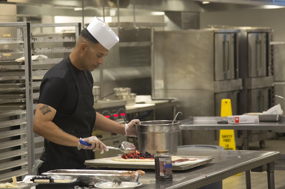 Cooks try their skills in Chef of the Quarter > Marine Corps Air Ground ...