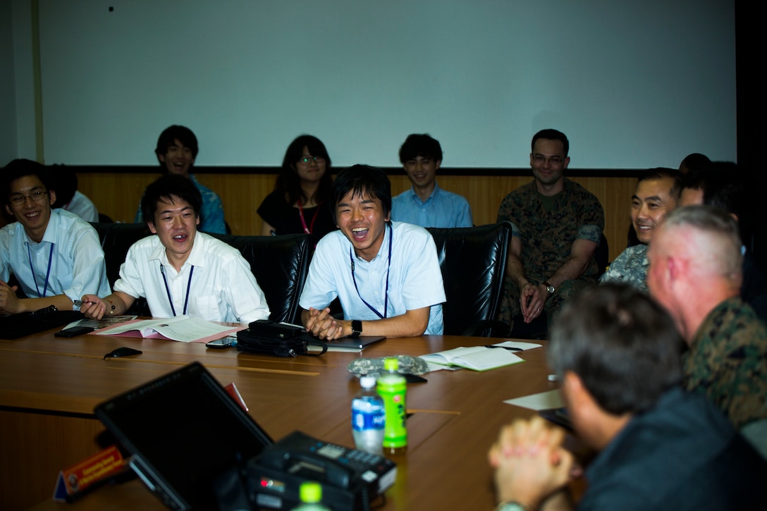 Lt. Gen Nicholson speaks at Japan-America Student Conference