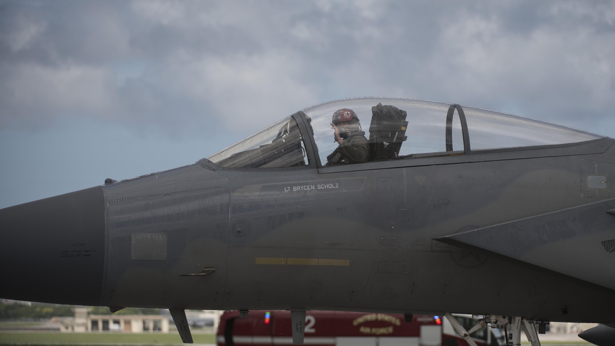 Brig. Gen. Cornish conducts final flight at Kadena > Kadena Air Base > News
