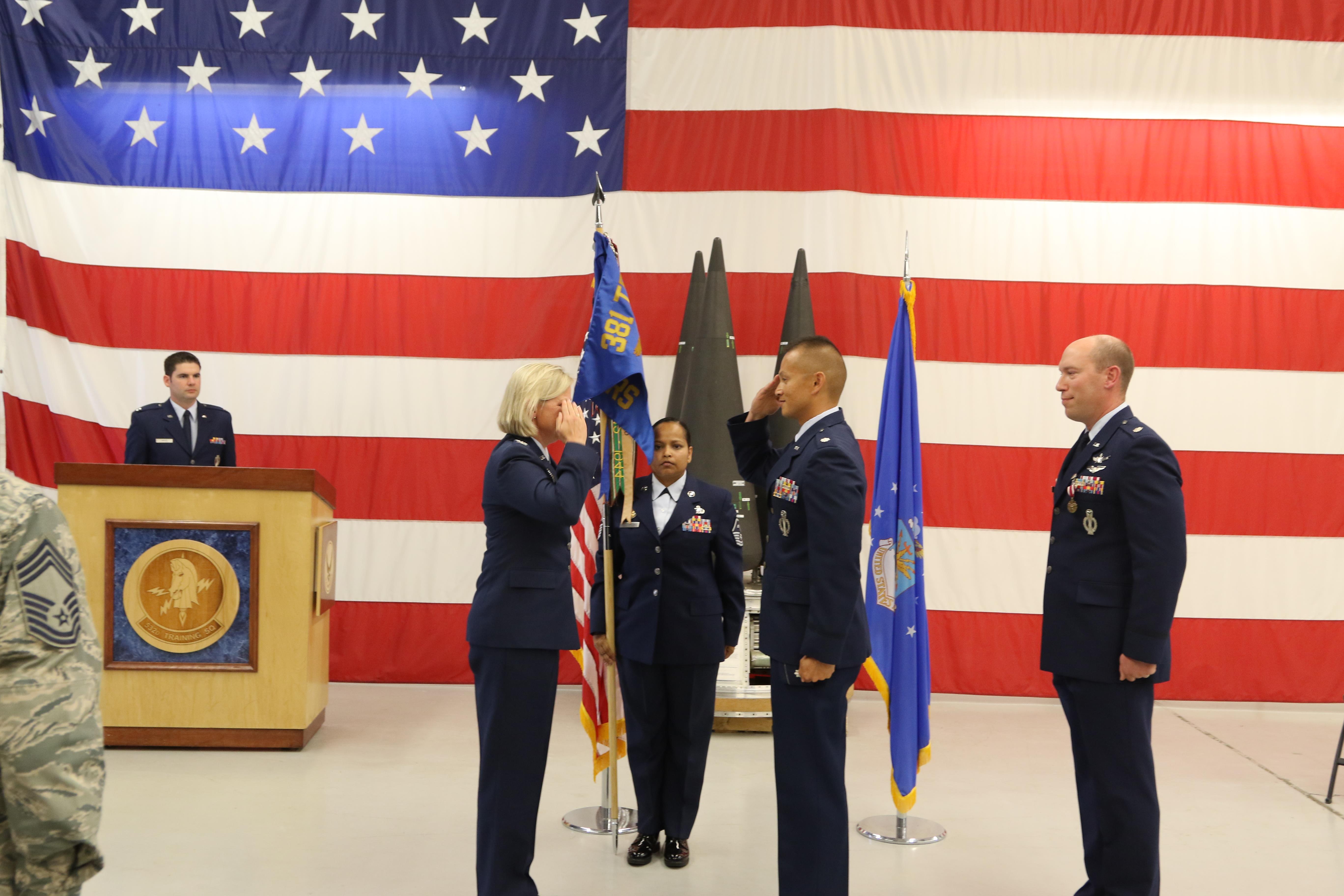 532nd Training Squadron Change of Command