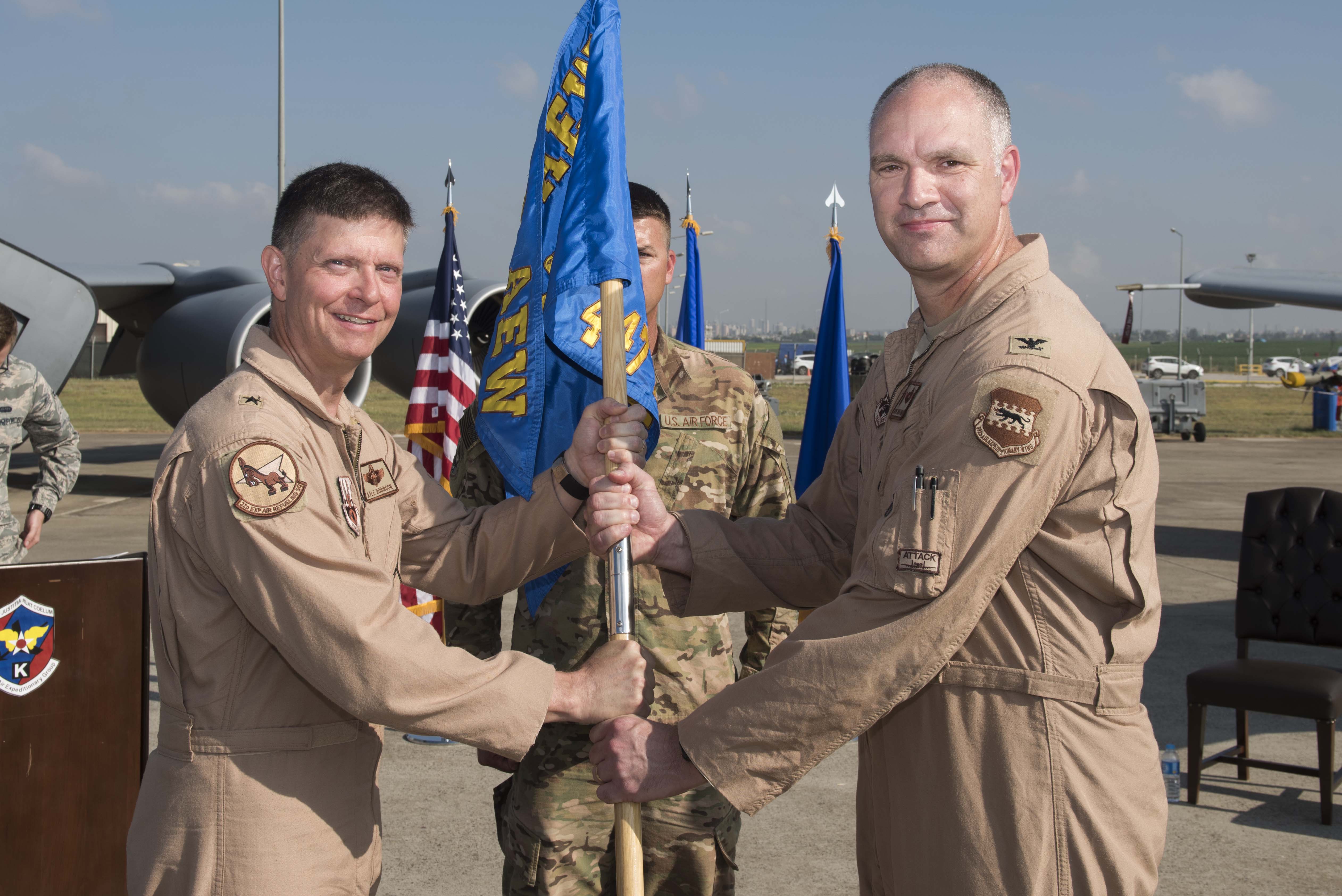 447th AEG welcomes new commander > U.S. Air Forces Central > News
