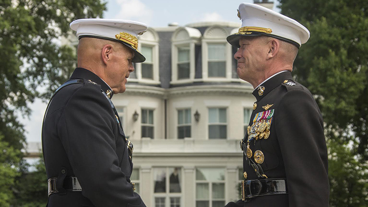 Lt. Gen. Davis retires