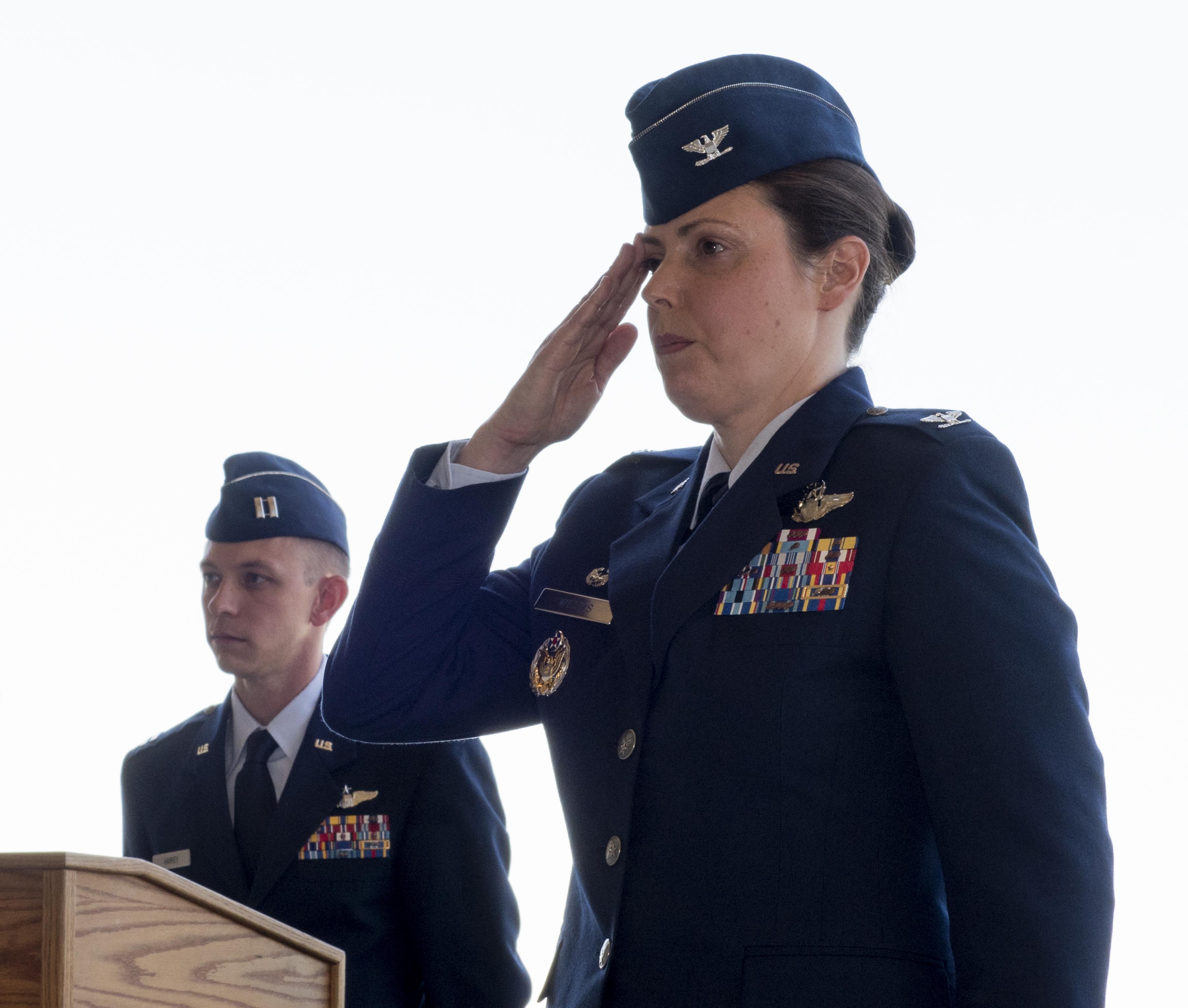 60 OG Change of Command Ceremony