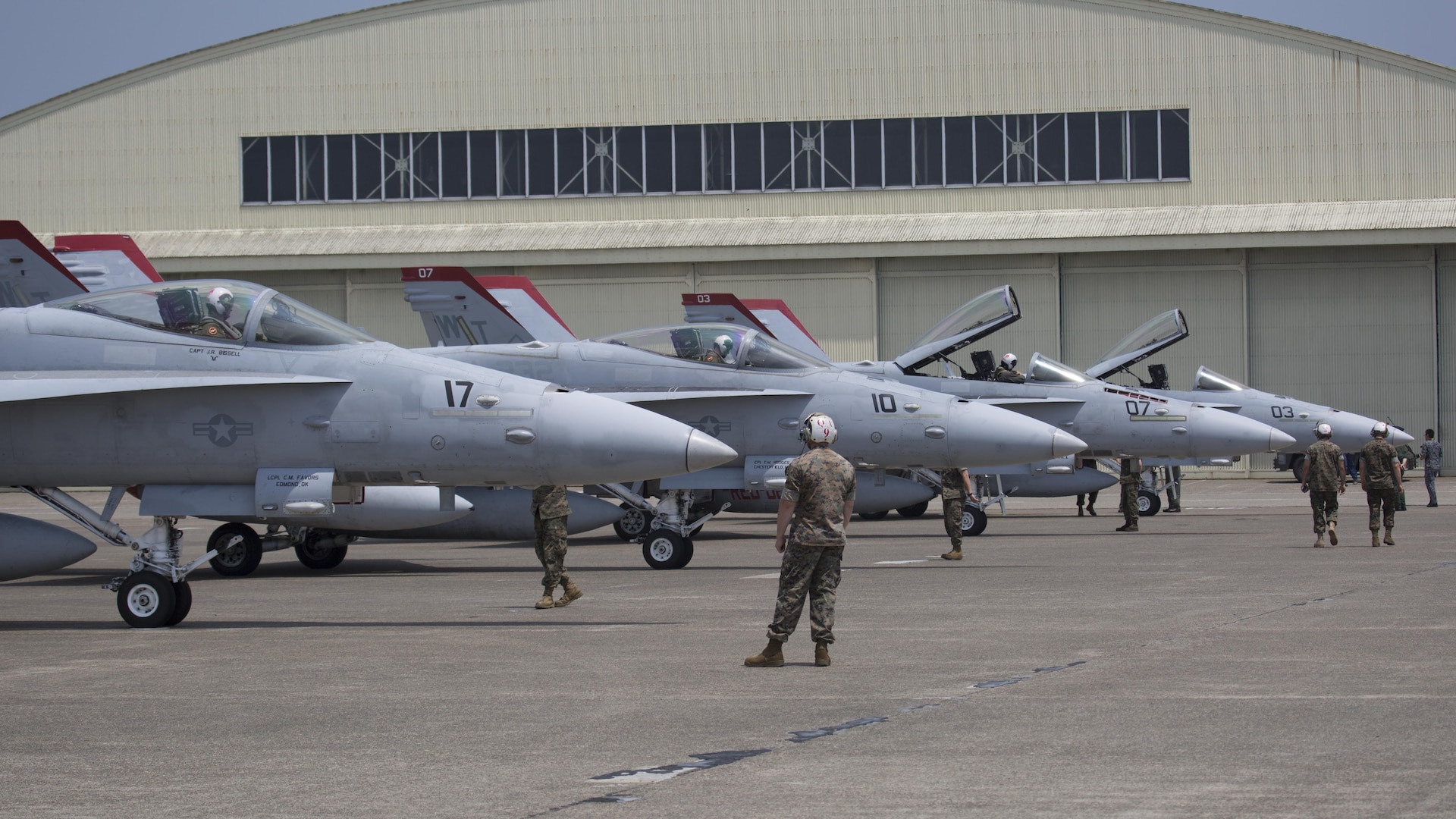 Marine Fighter Attack Squadron-232 Touches Down at Hyakuri for Aviation ...