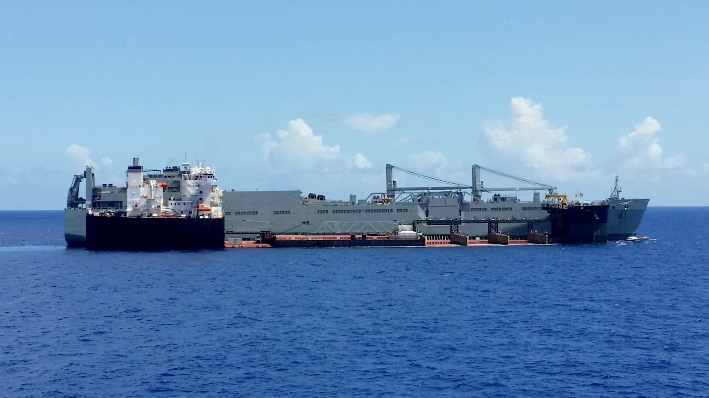 USNS Montford Point Concludes Skin-To-Skin Operations in Saipan ...